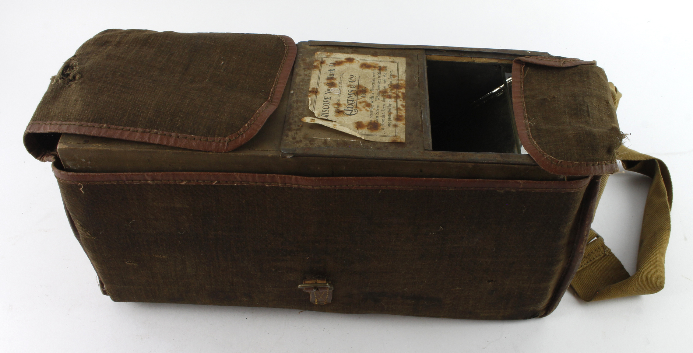 WW1 British Adams & Co No 9 Mk II Folding Trench Periscope Dated 1916 ...