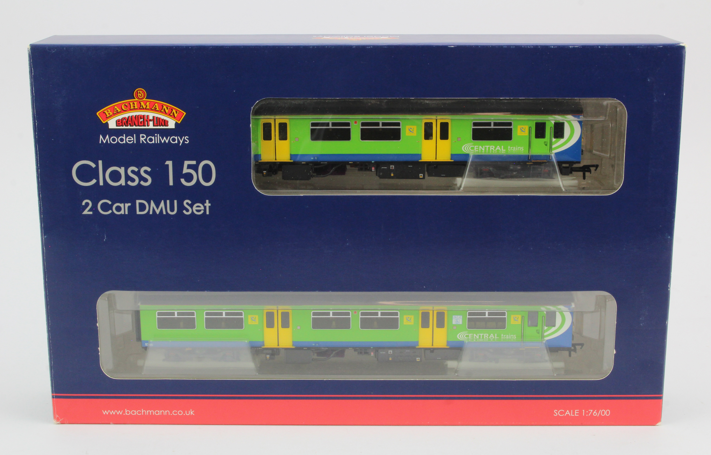 Bachmann boxed OO gauge 'Class 150/1 2 Car DMU, Centro set' (32-926)