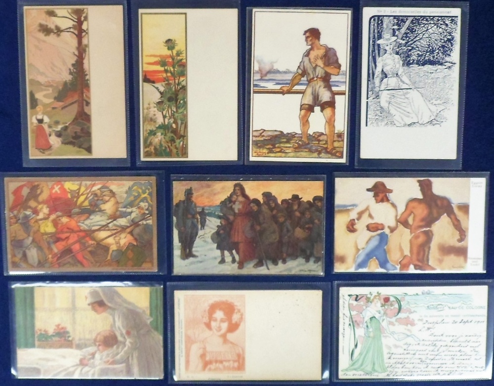 Postcards, Better Designs, Art Nouveau, Jugend II.17 by Kraszewska ...