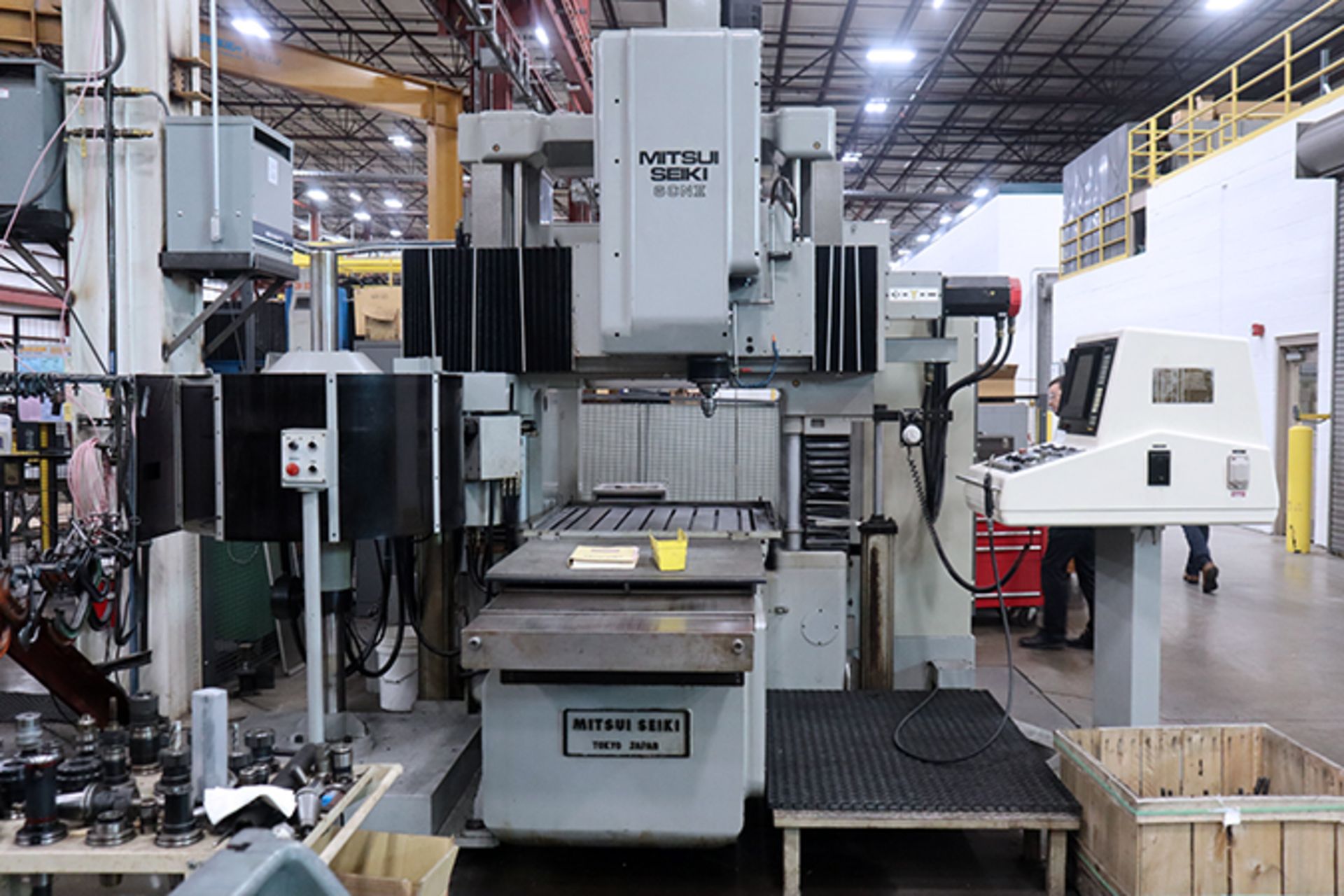 Mitsui Seiki 6CN-II Jig Borer 38" x 50" Mitsui Seiki CNC Jig Boring ...