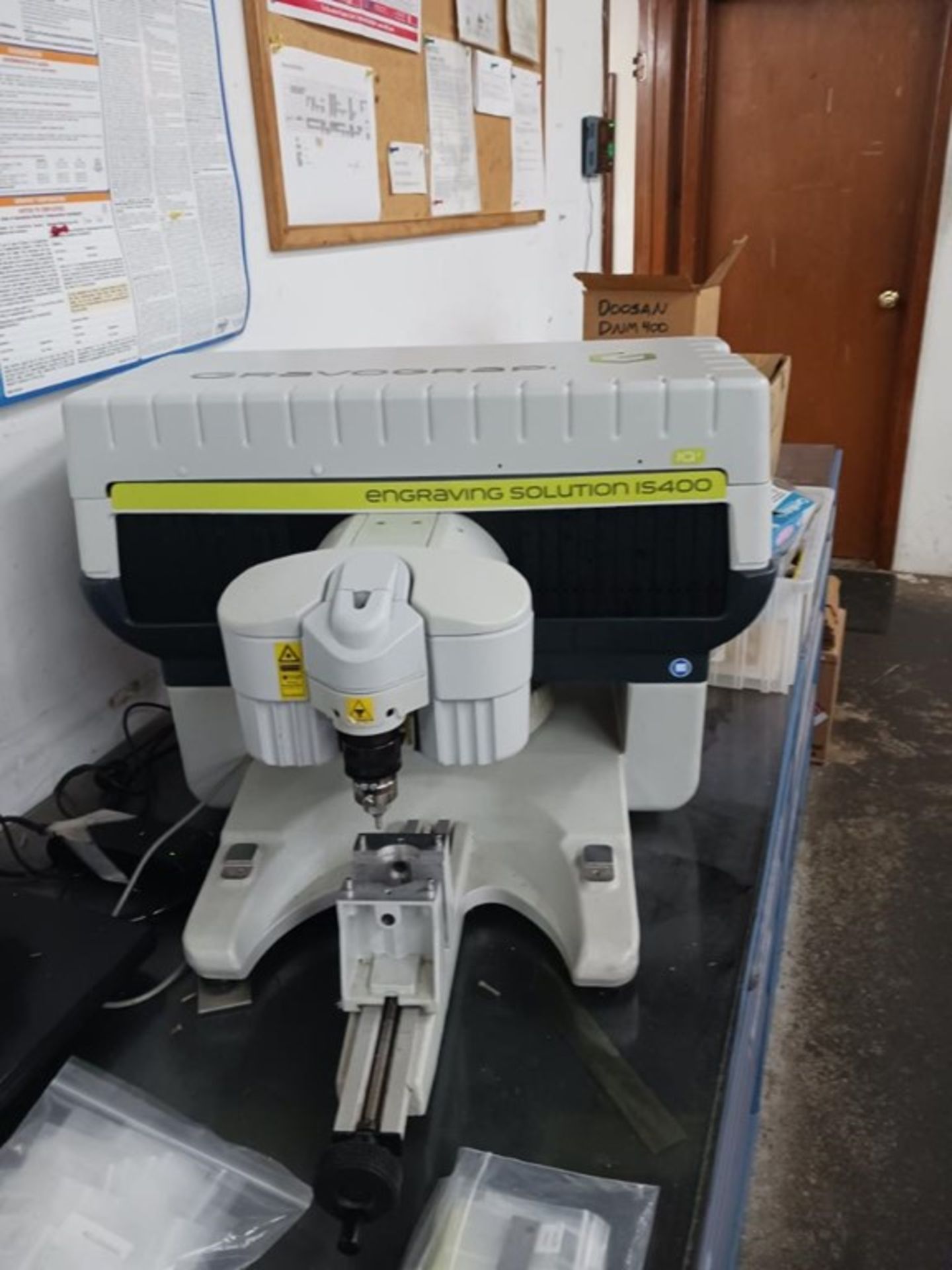 Gravograph IA400 Metal Engraving Machine Marking Area (Max) 12” x 8.2 ...