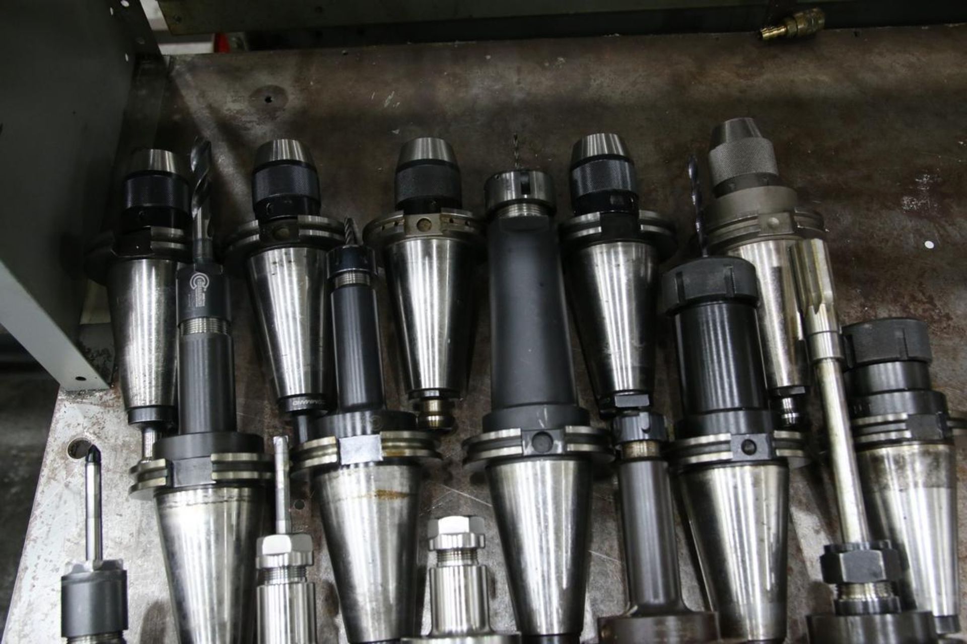 (15) CAT 50 Tool Holders with Assorted Tooling [Loc: Plant 1 ]