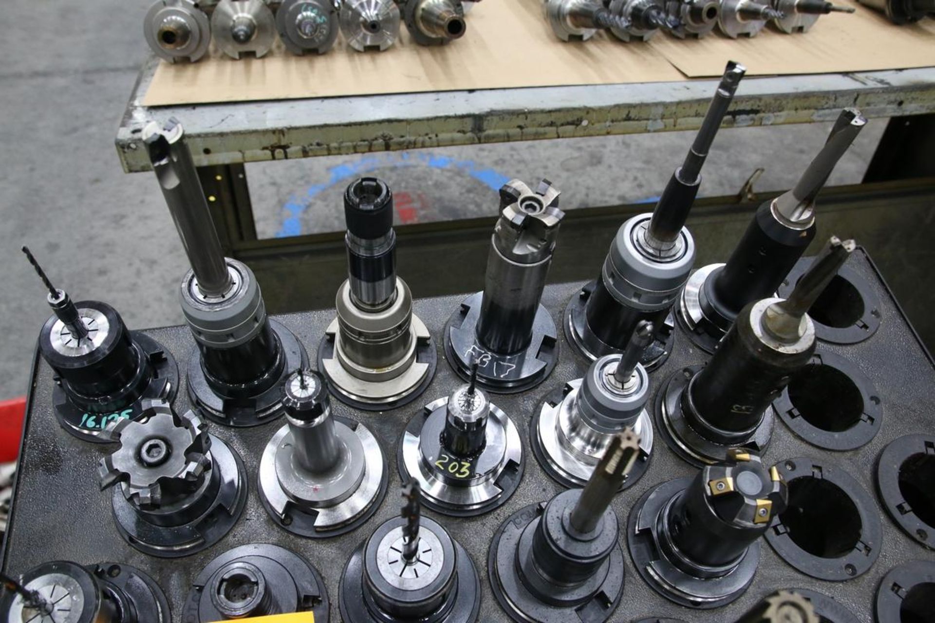 (20) CAT 50 Tool Holders with Assorted Tooling [Loc: Plant 1 ]