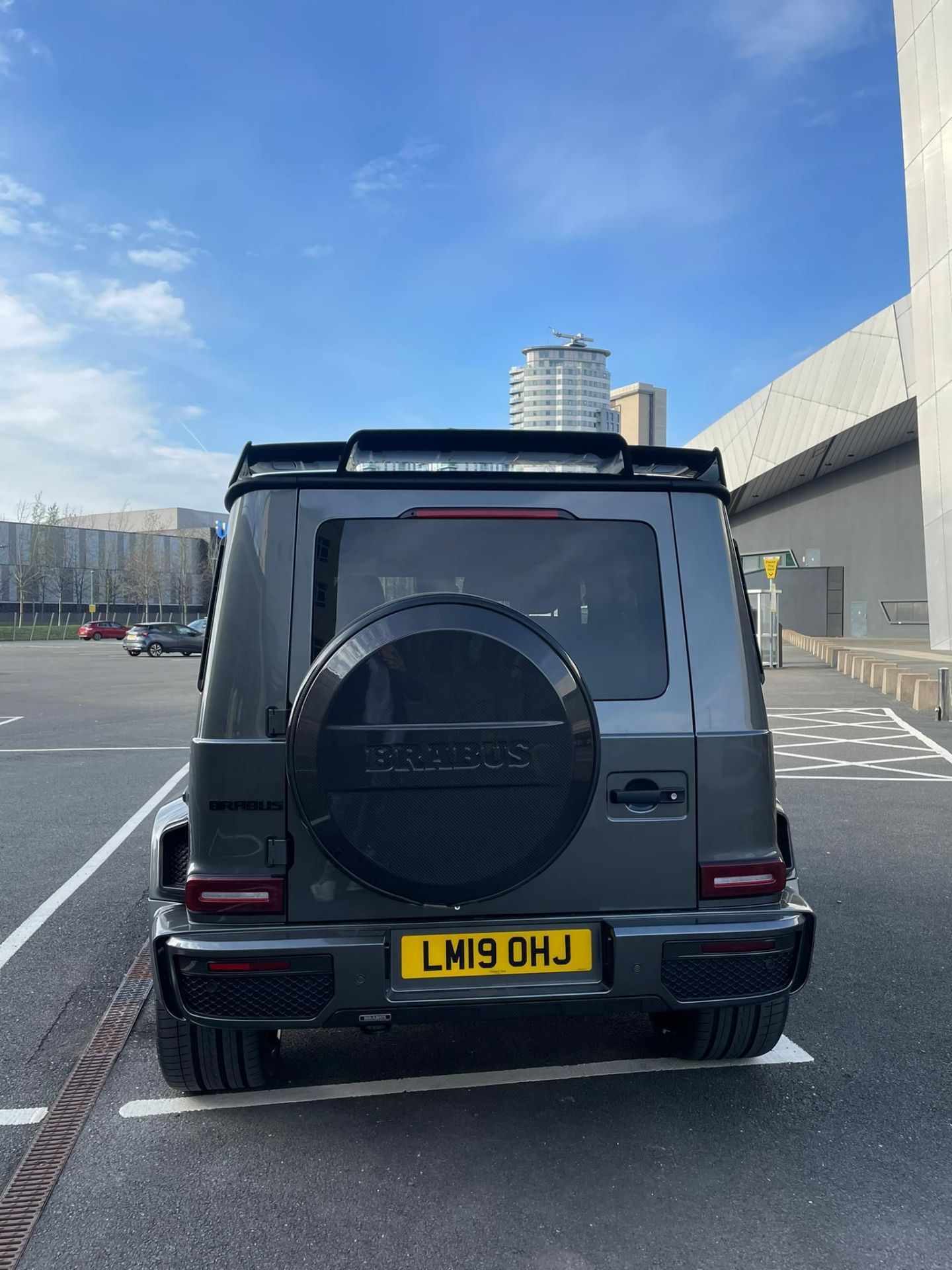 DCL - MERCEDES G63 BRABUS WIDE-STAR 800 STYLING GREY WITH BLACK LEATHER ...