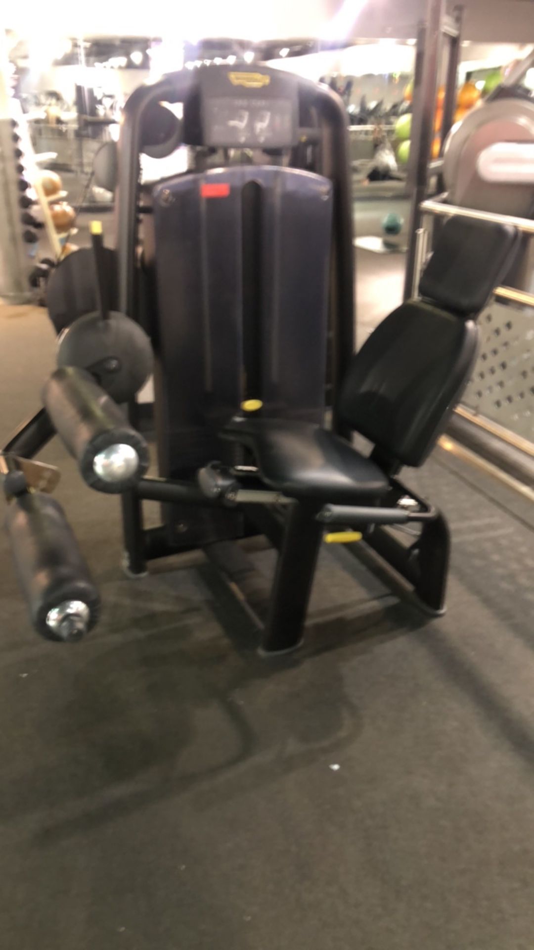 Technogym Selection 700 Leg Curl Machine 125kg worth of plates ...