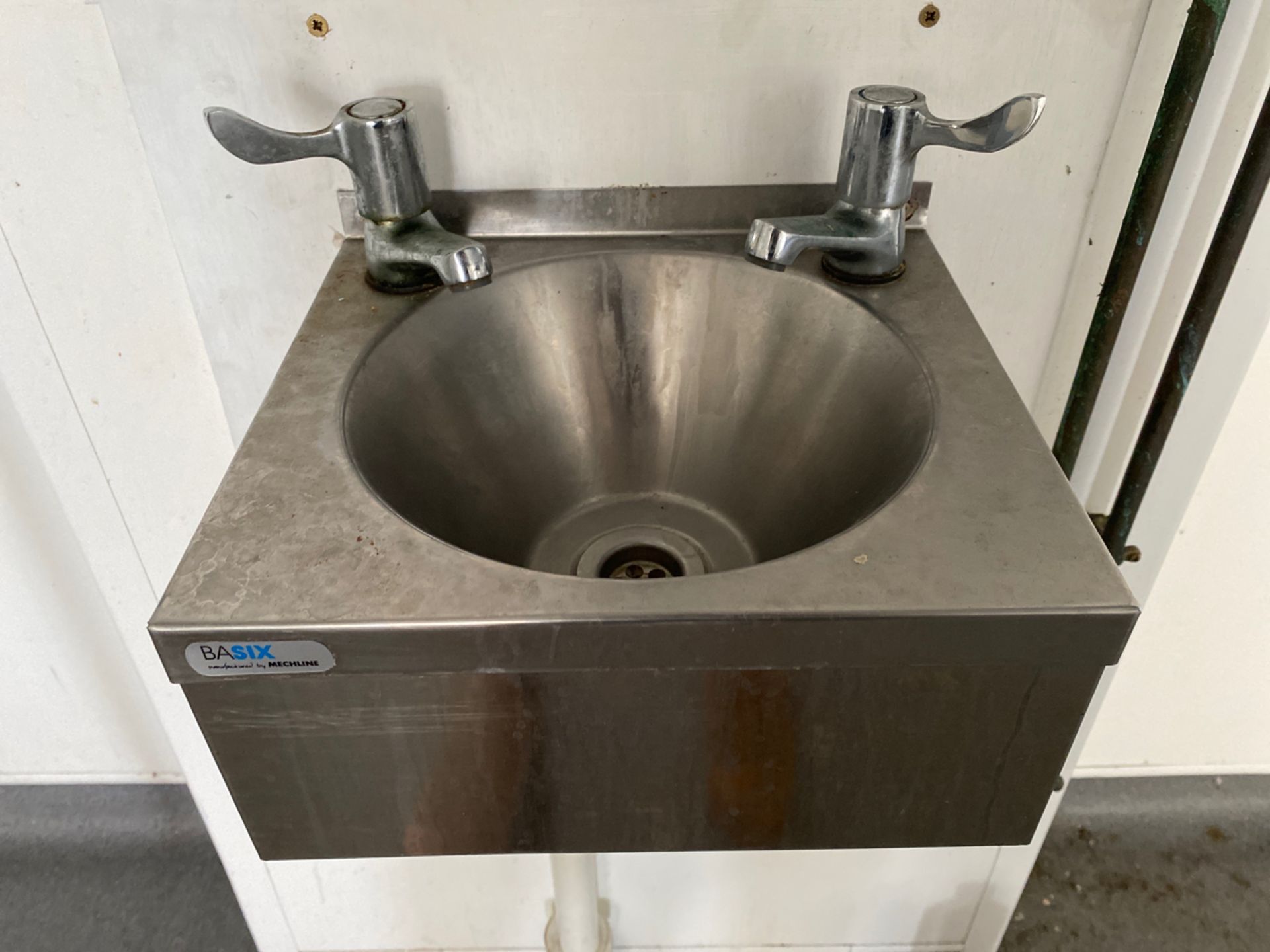 Basix Stainless Steel Hand Sink Unit To be disconnected and removed by ...