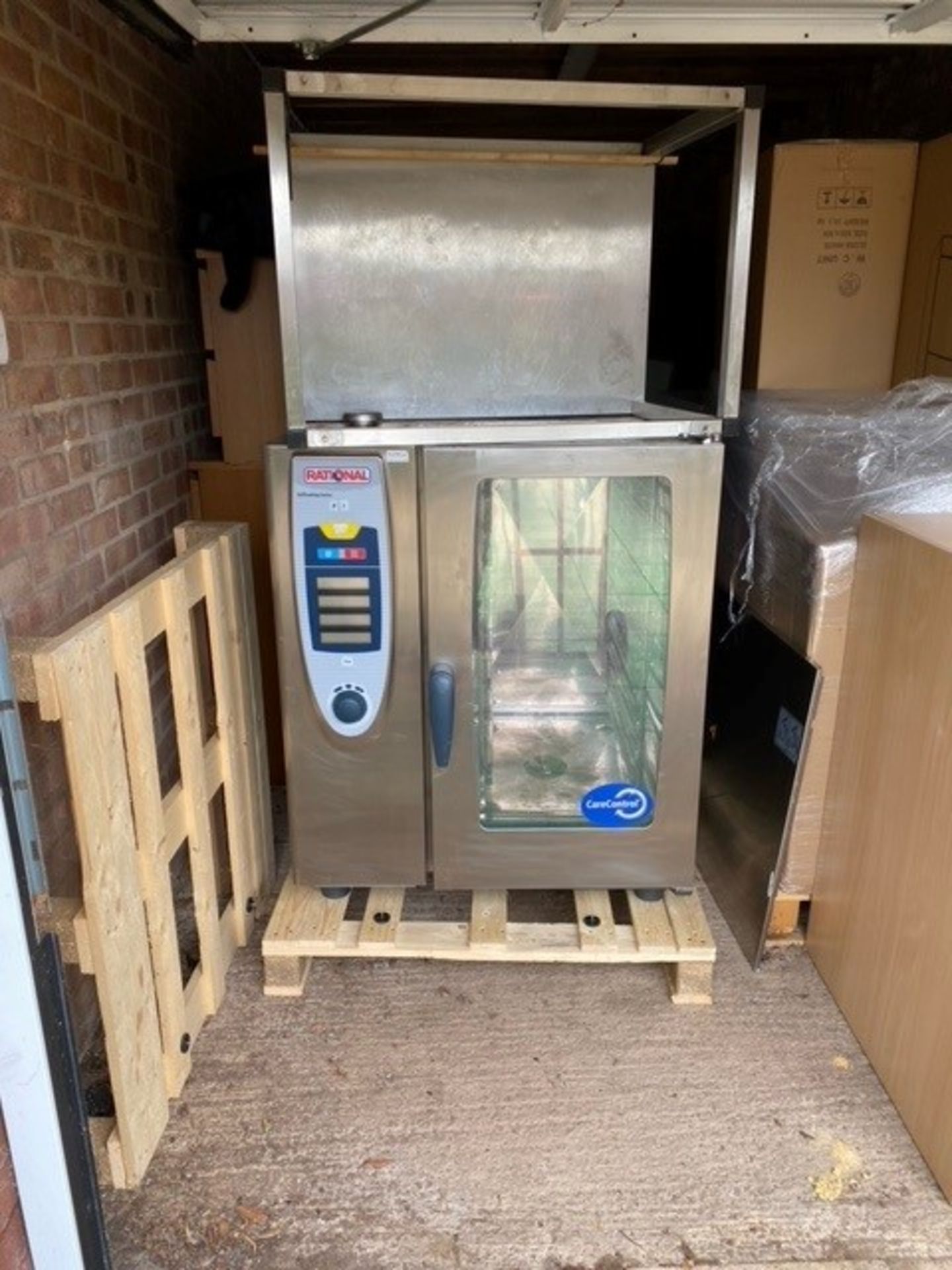 Rational SCC101 electric combination oven 10 Grid 3 phase Installed ...