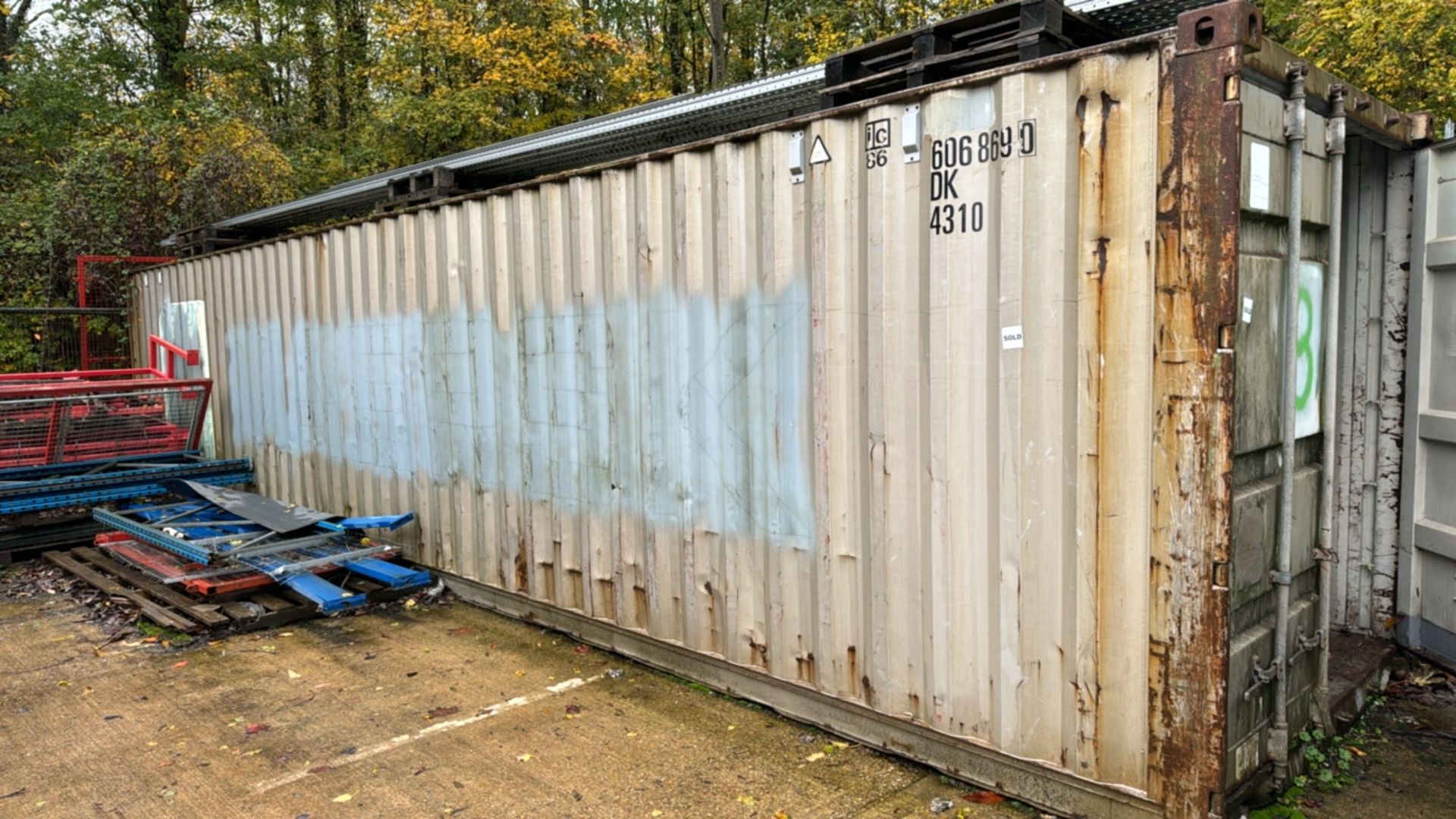 Export Type Shipping Container Measurements Approximately - Length 40ft Location - Goods In