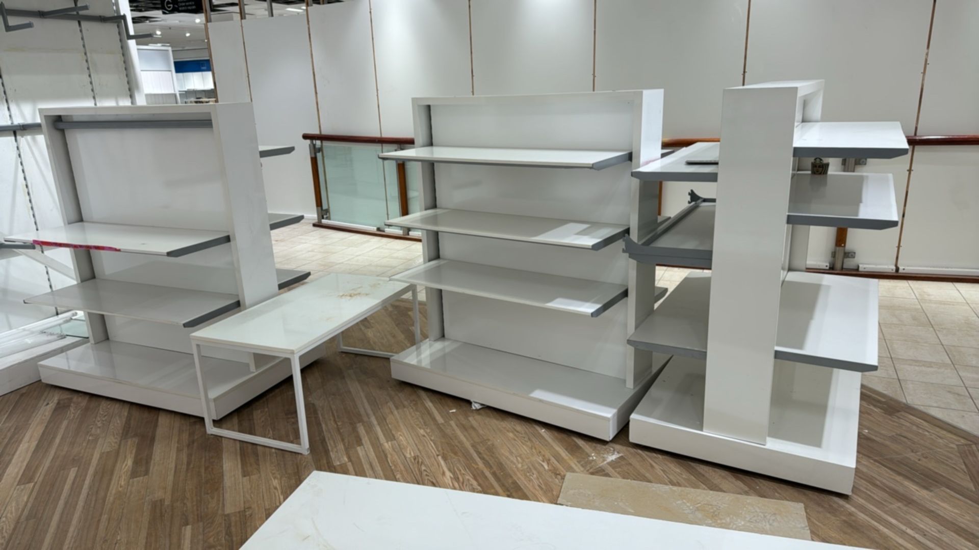 Shelving Display Units x3 Approximate Dimensions: Height -156xm Width ...