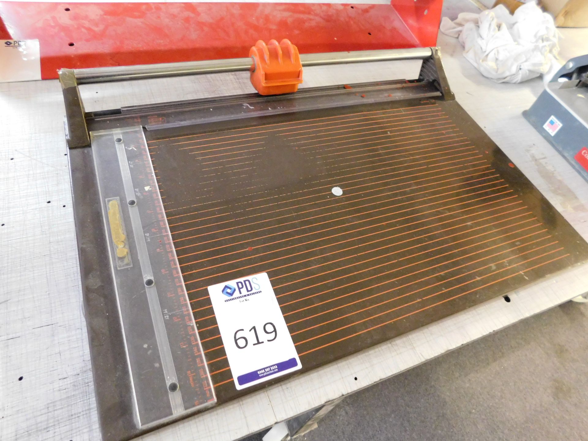 Laminate Roller, Guillotine & Corner Cutter (on mezzanine) (Location ...