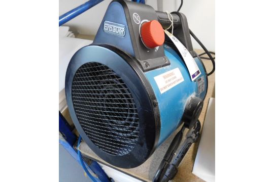 2 Erbauer Space Heaters (Location Rochdale. Please Refer to General Notes)