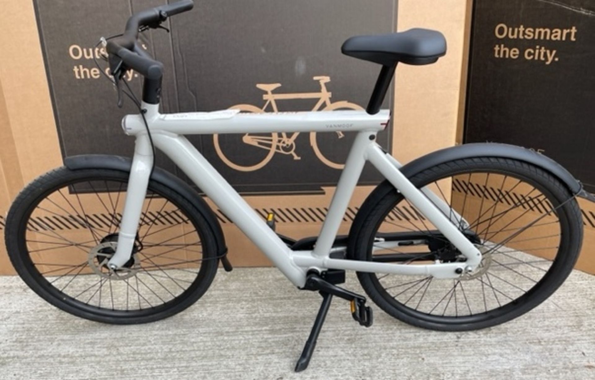 VanMoof S5 Fog Grey Development Bike, Frame Number SVTBJS00027OA, (New ...
