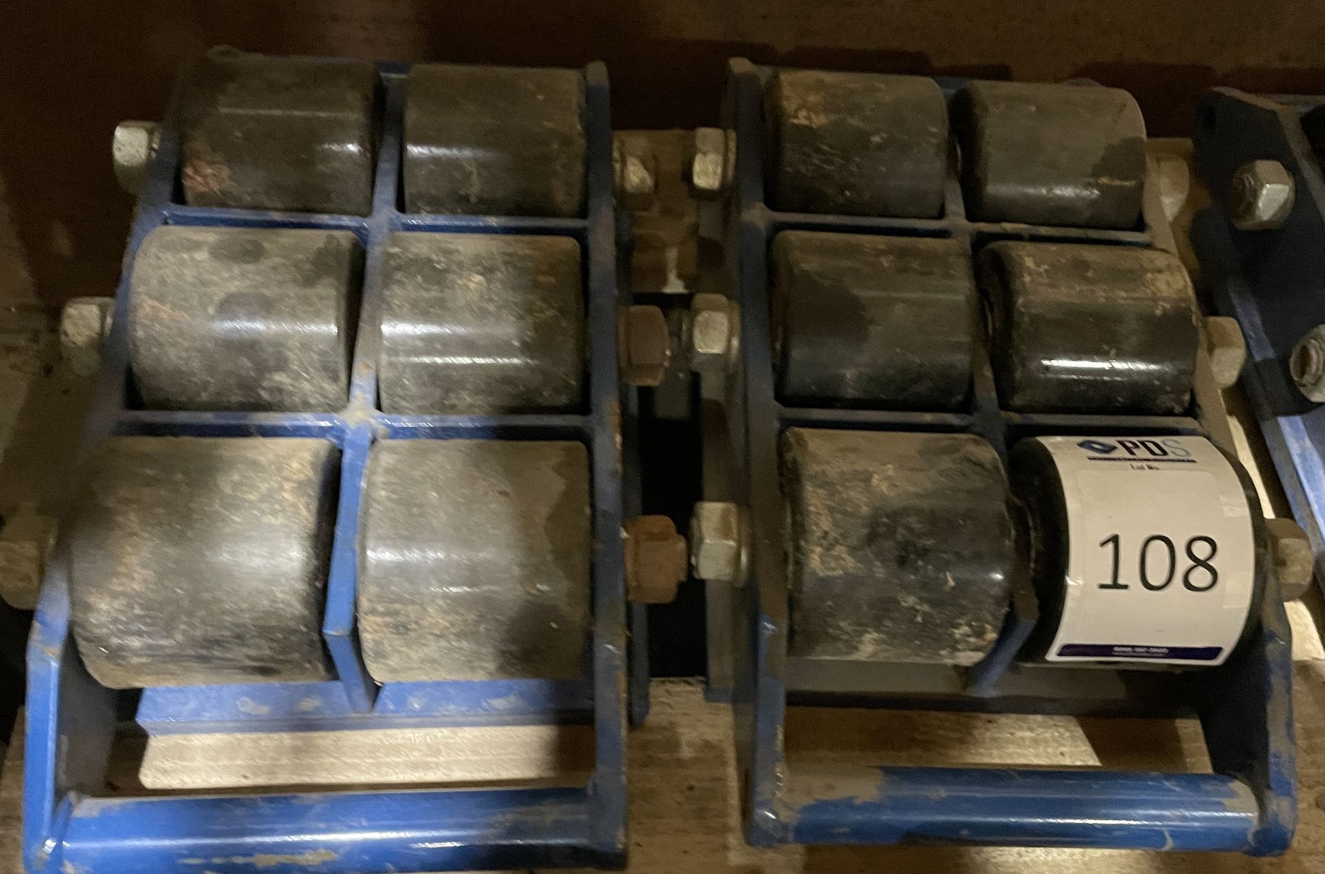 Two 6-Wheel Machine Skates (Location Rochester. Please Refer to General ...