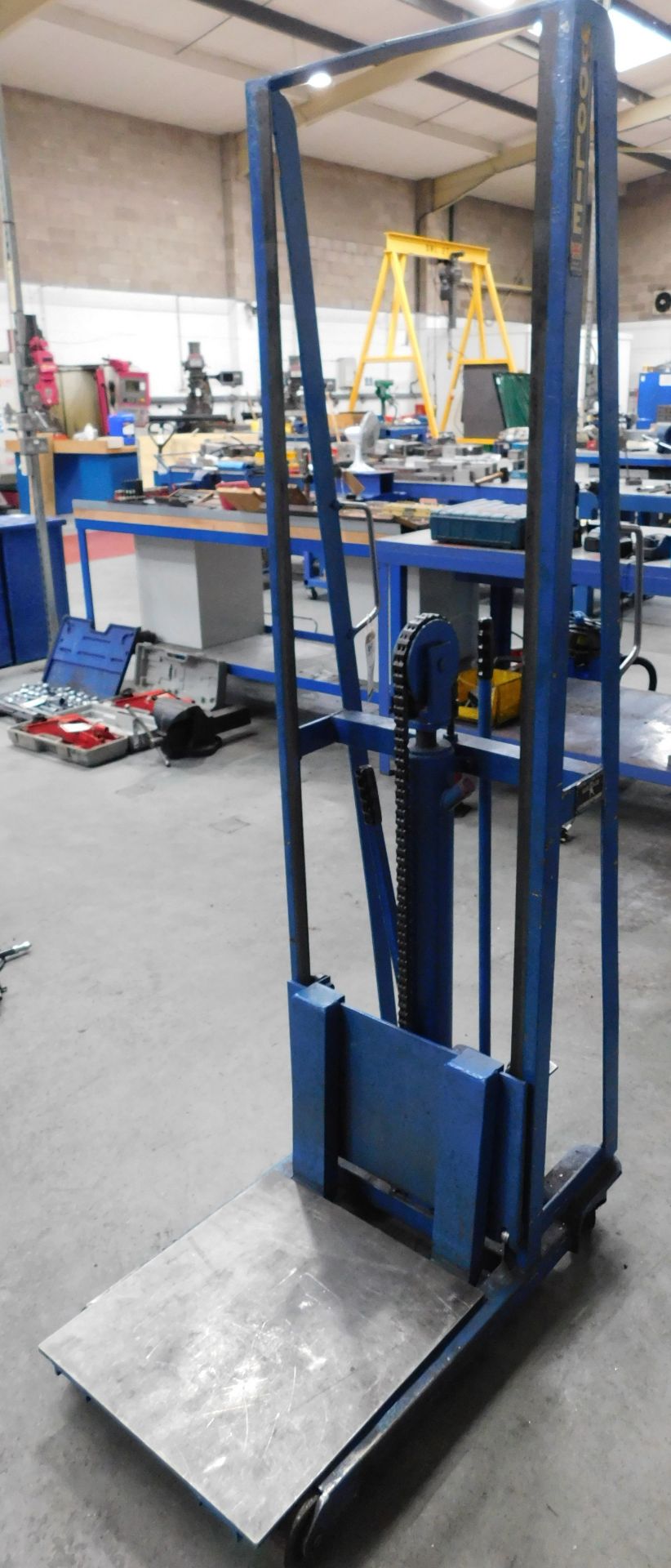 Coolie High Lift Platform Trolley (Located North Manchester. Please ...
