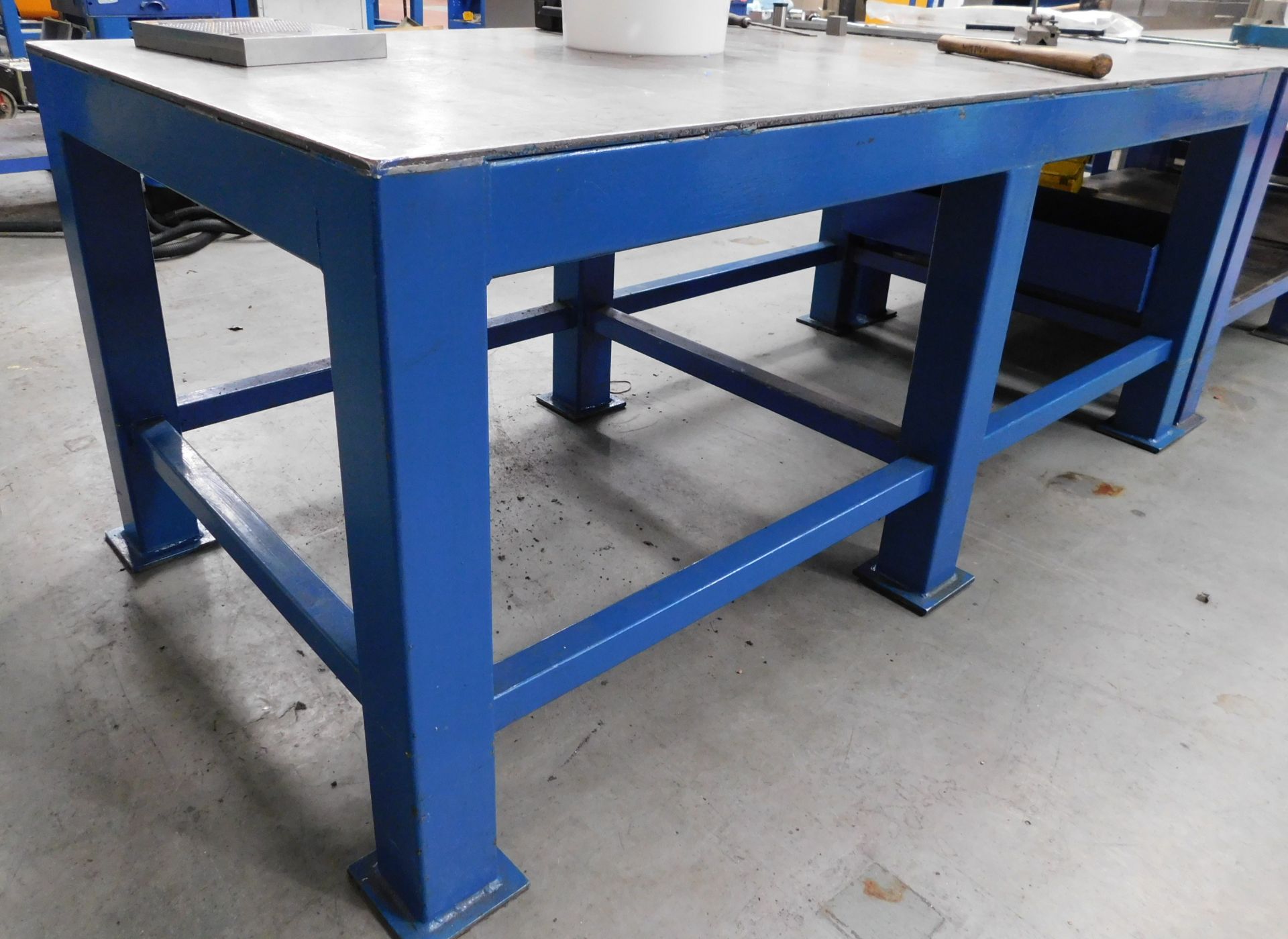 3 Fabricated Work Benches, 2000mm x 1010mm (Located North Manchester ...
