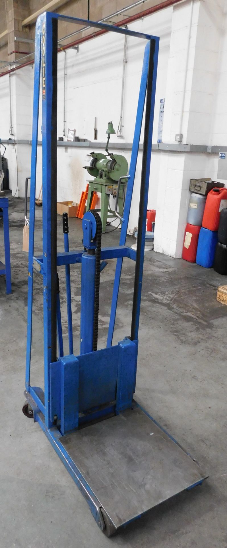 Coolie High Lift Platform Trolley (Located North Manchester. Please ...
