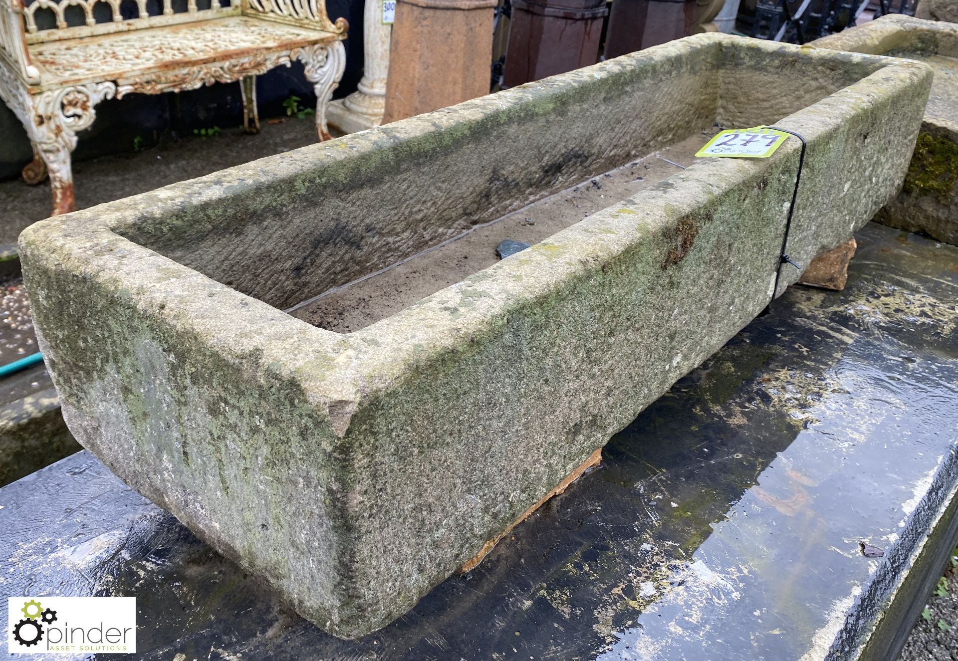 An original Georgian Yorkshire stone Feed Trough, circa 1880’s, approx ...