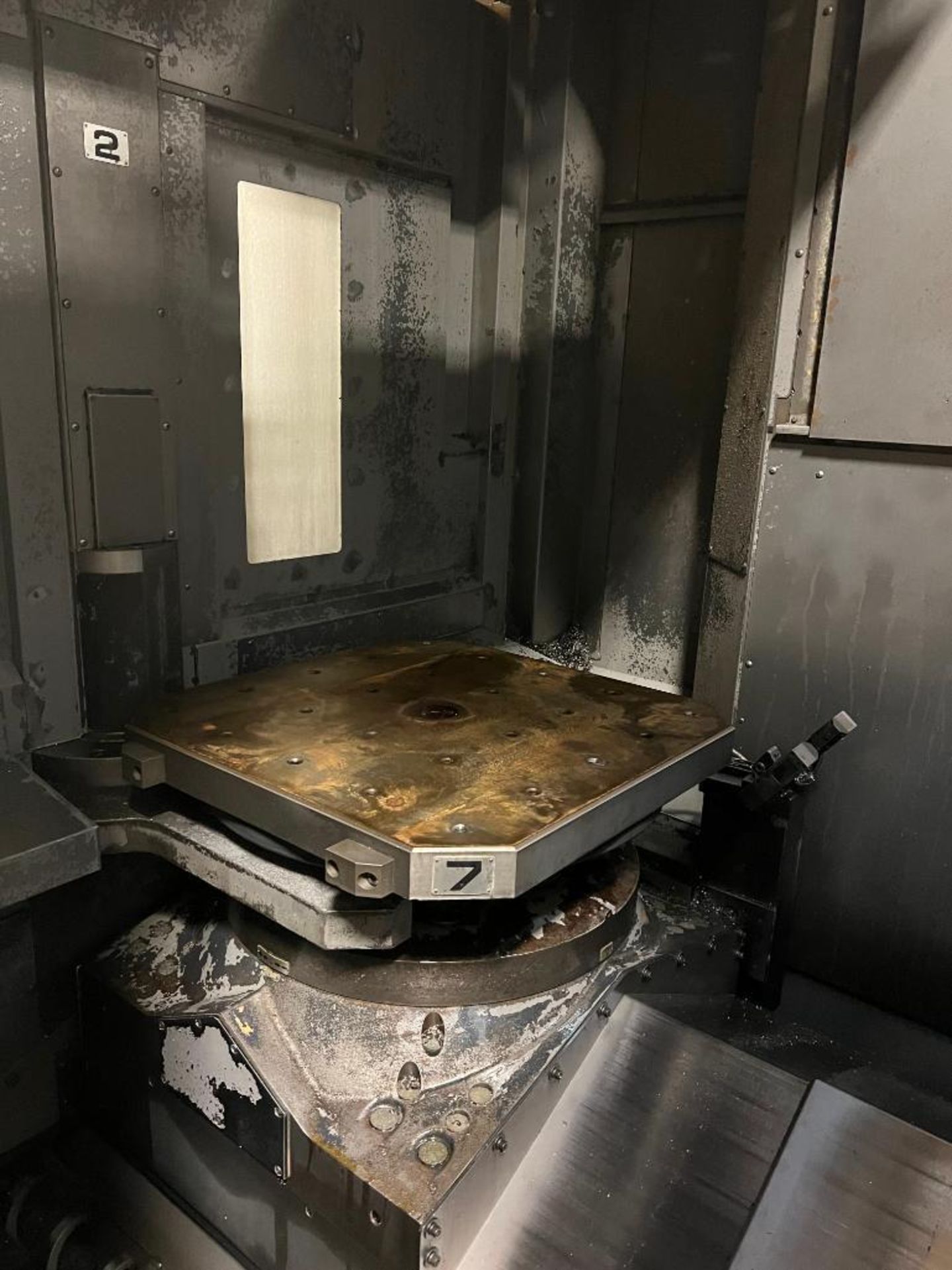 OKK HM6300S 4 Axis CNC Horizontal Machining Center, 30.7" x 29.5" x 31. ...
