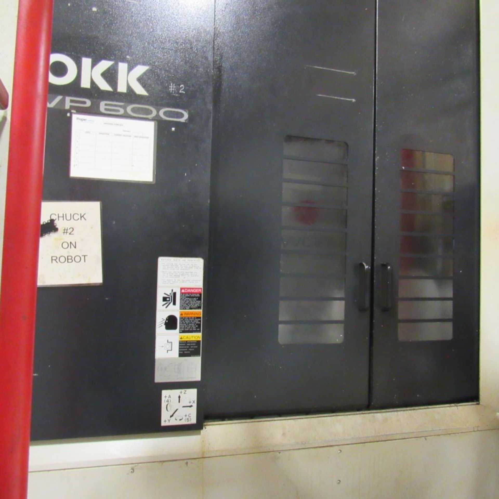 { Choice of lots: 237, 238 } OKK VP600 5 Axis Vertical CNC Machining ...
