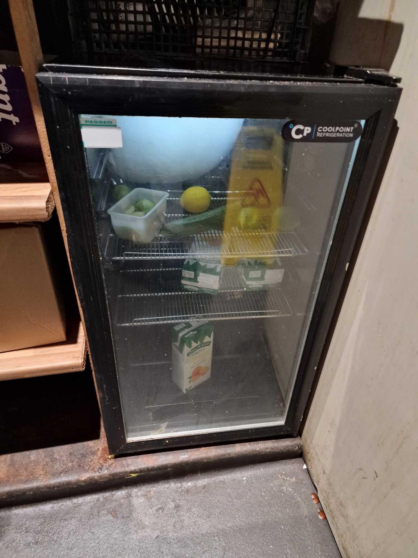Coolpoint CX900R small under counter glass door - wine cooler capacity ...