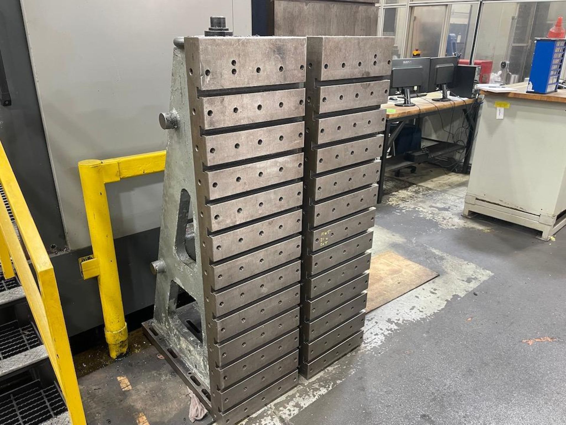(2) 67" x 18" x 36" T-Slotted Angle Plates [LOCATION: 2155 NORTH TALBOT ...