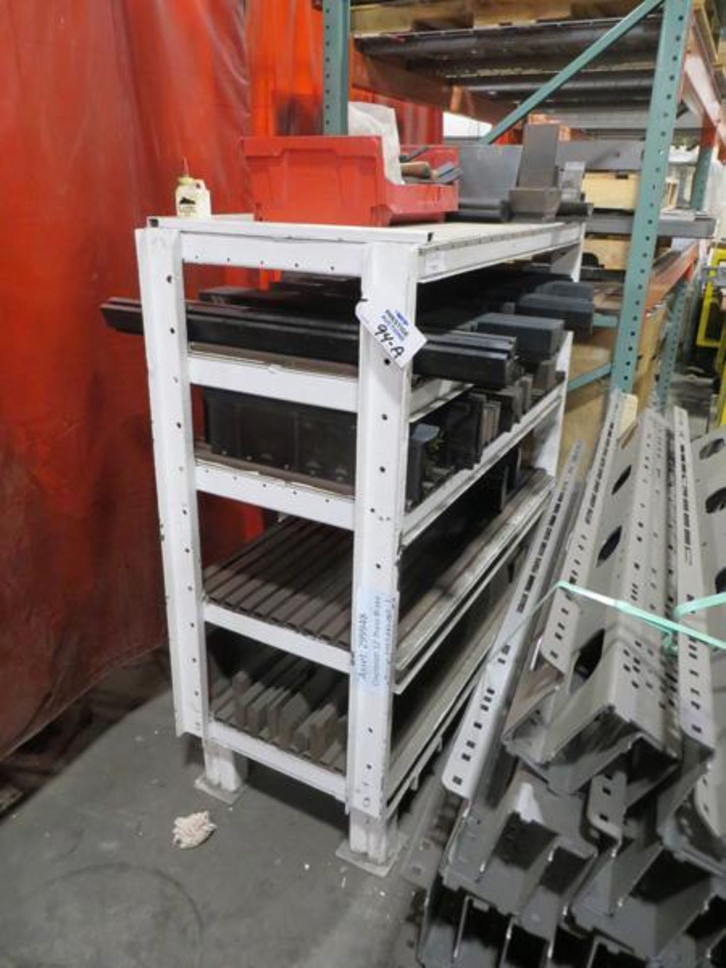 Cart with brake press tooling