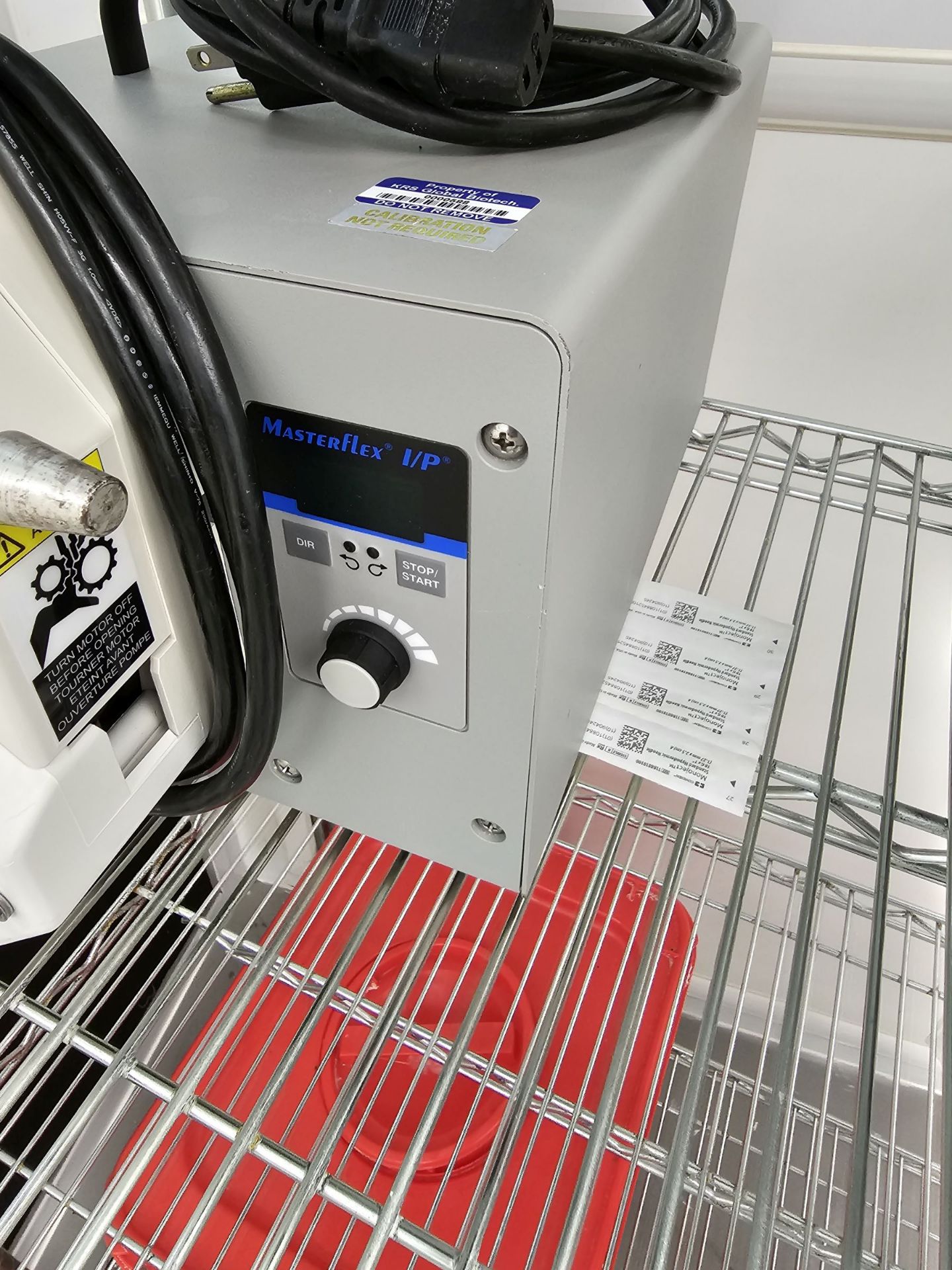 Cole Parmer Masterflex I/P Model 77410-10 33-650RPM .35hp Peristaltic ...