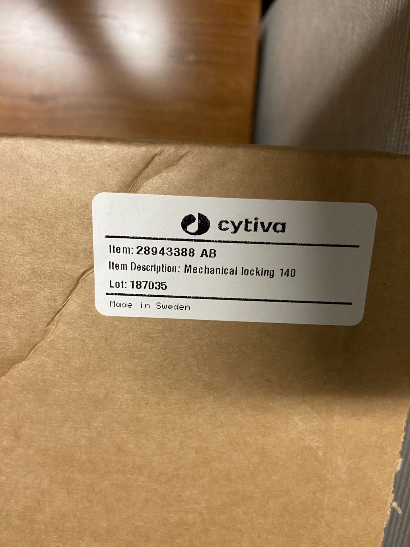Cytiva Mechanical Locking 140. Lot of two boxes. Item # 28943388AB.