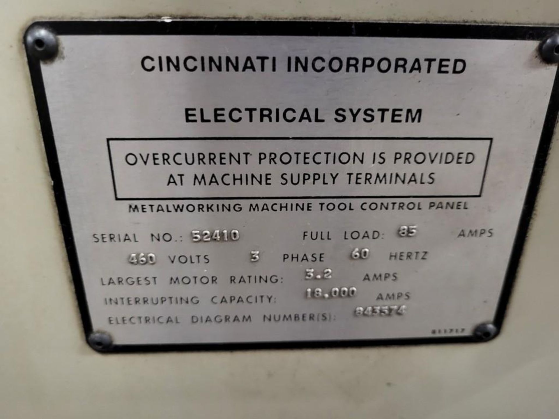 CINCINNATI CNC LASER CENTER MODEL CL-6 5X10 RESONATOR: FANUC C2000 ...