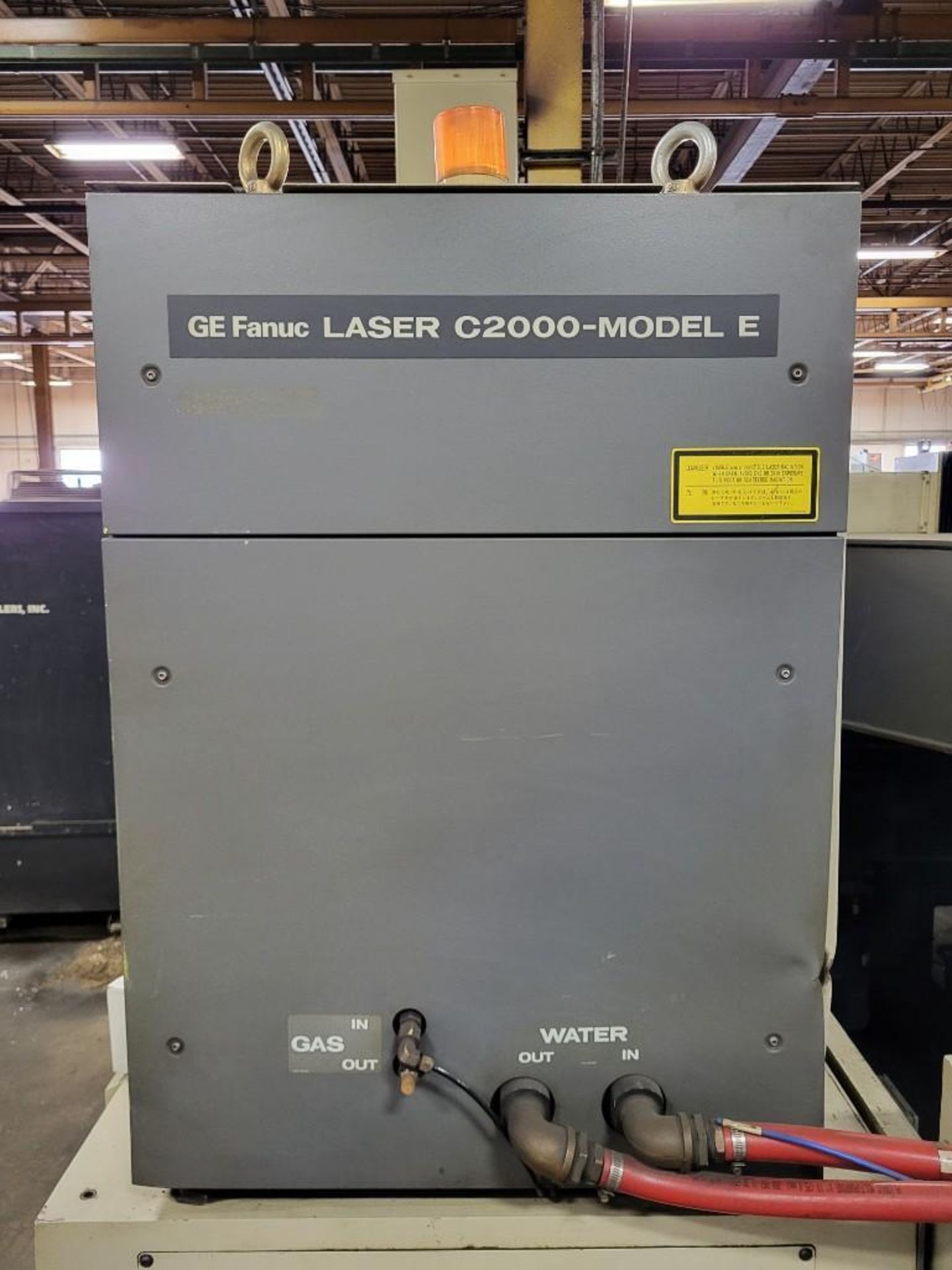 CINCINNATI CNC LASER CENTER MODEL CL-6 5X10 RESONATOR: FANUC C2000 ...