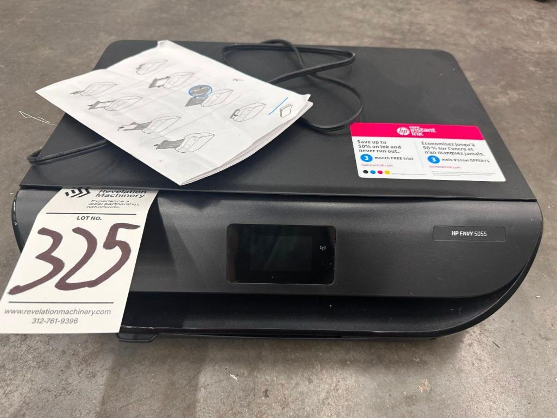 HP ENVY 5055 OFFICE PRINTER Item Location - Francisco, IN