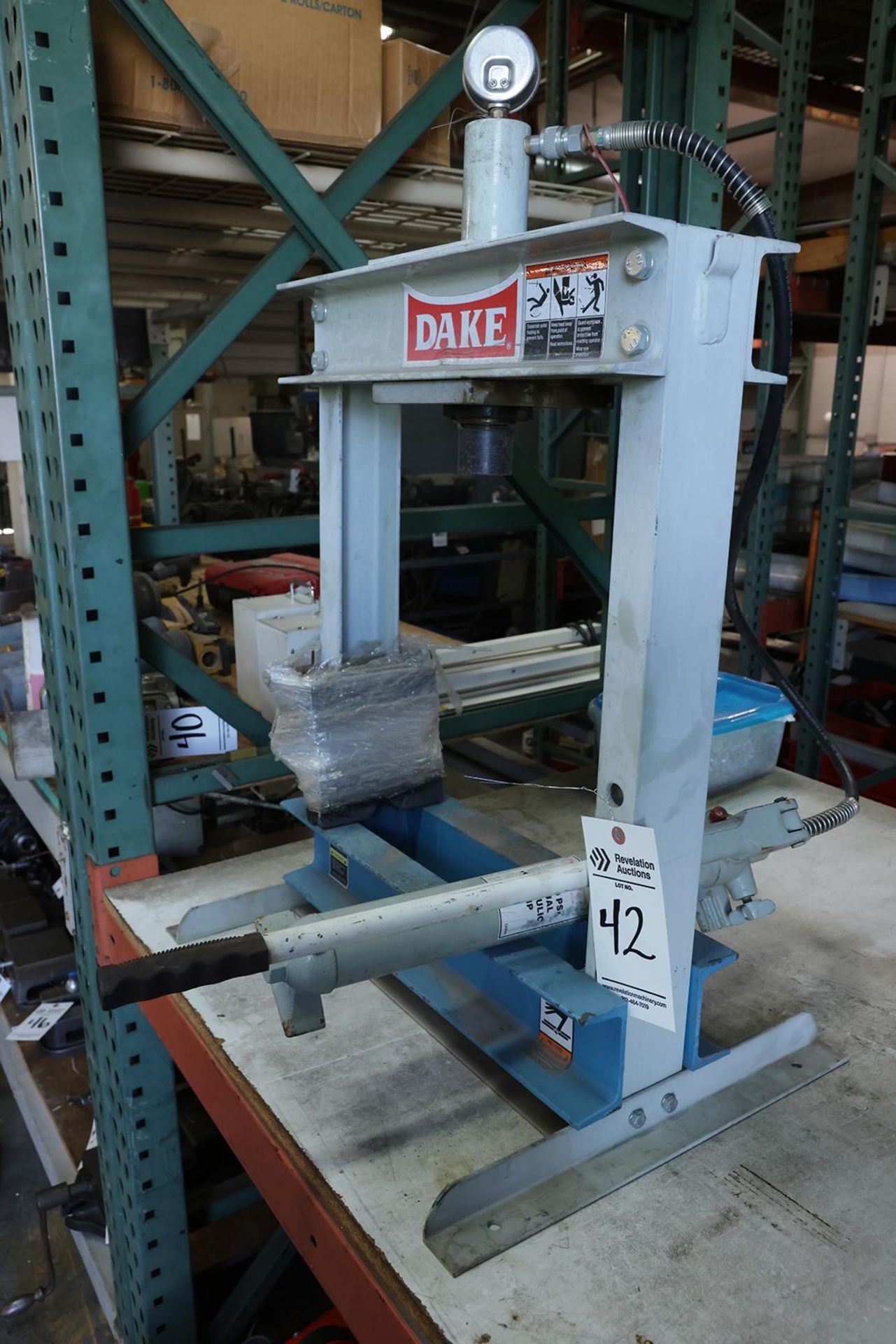 DAKE HYDRAULIC PRESS Item Location - Mesa, AZ