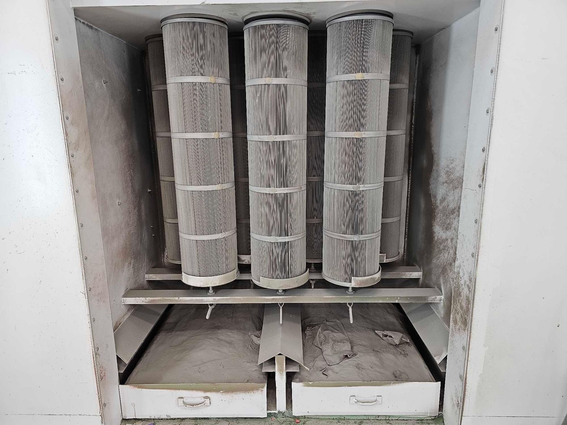 COL-MET 16' X 16' X 24' POWDER BAKE OVEN / SPRAY CURING BOOTH, THROUGH ...