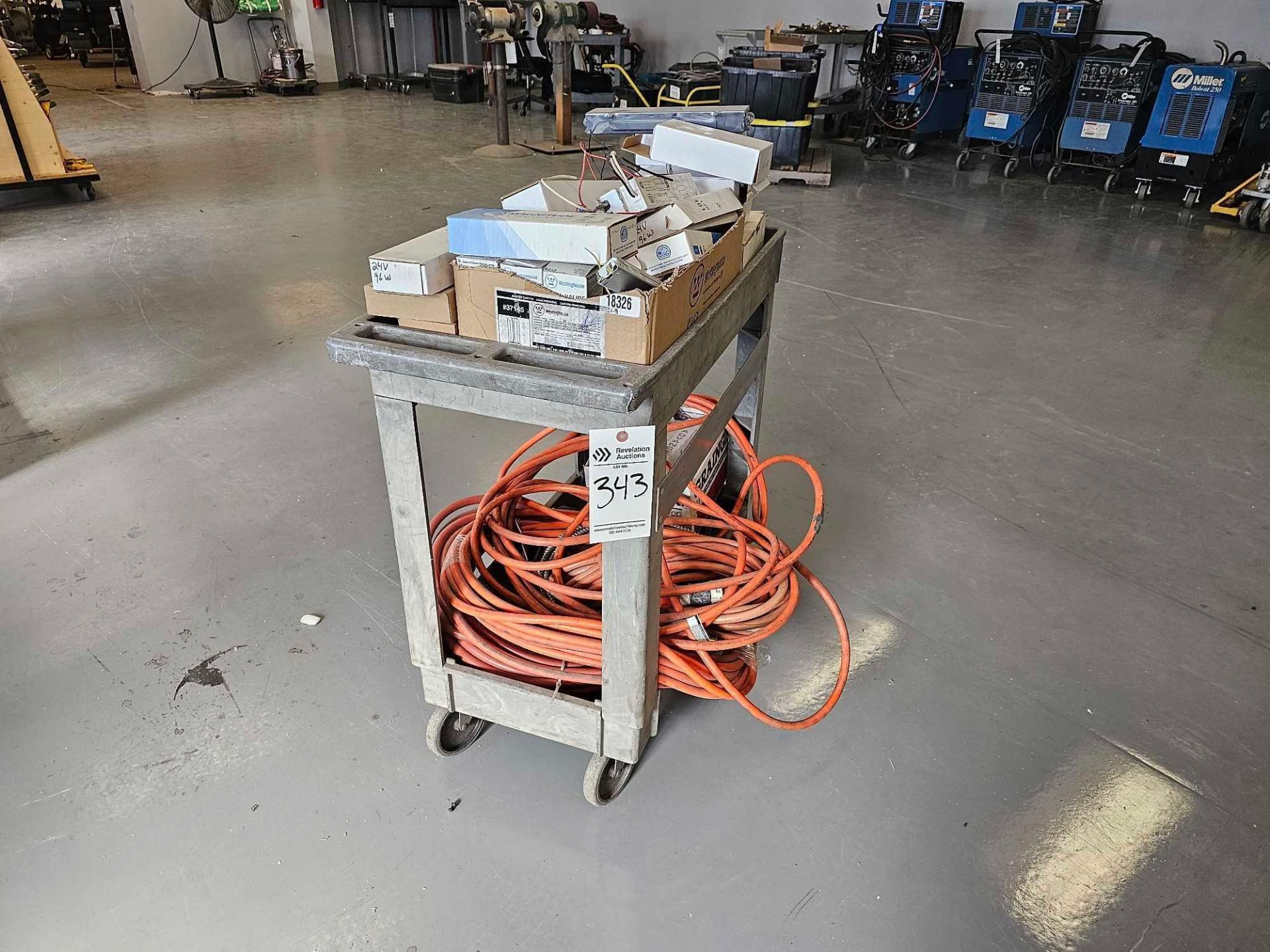 ROLLING CART WITH LIGHTING CONVERTERS AND BALLASTS Item Location ...