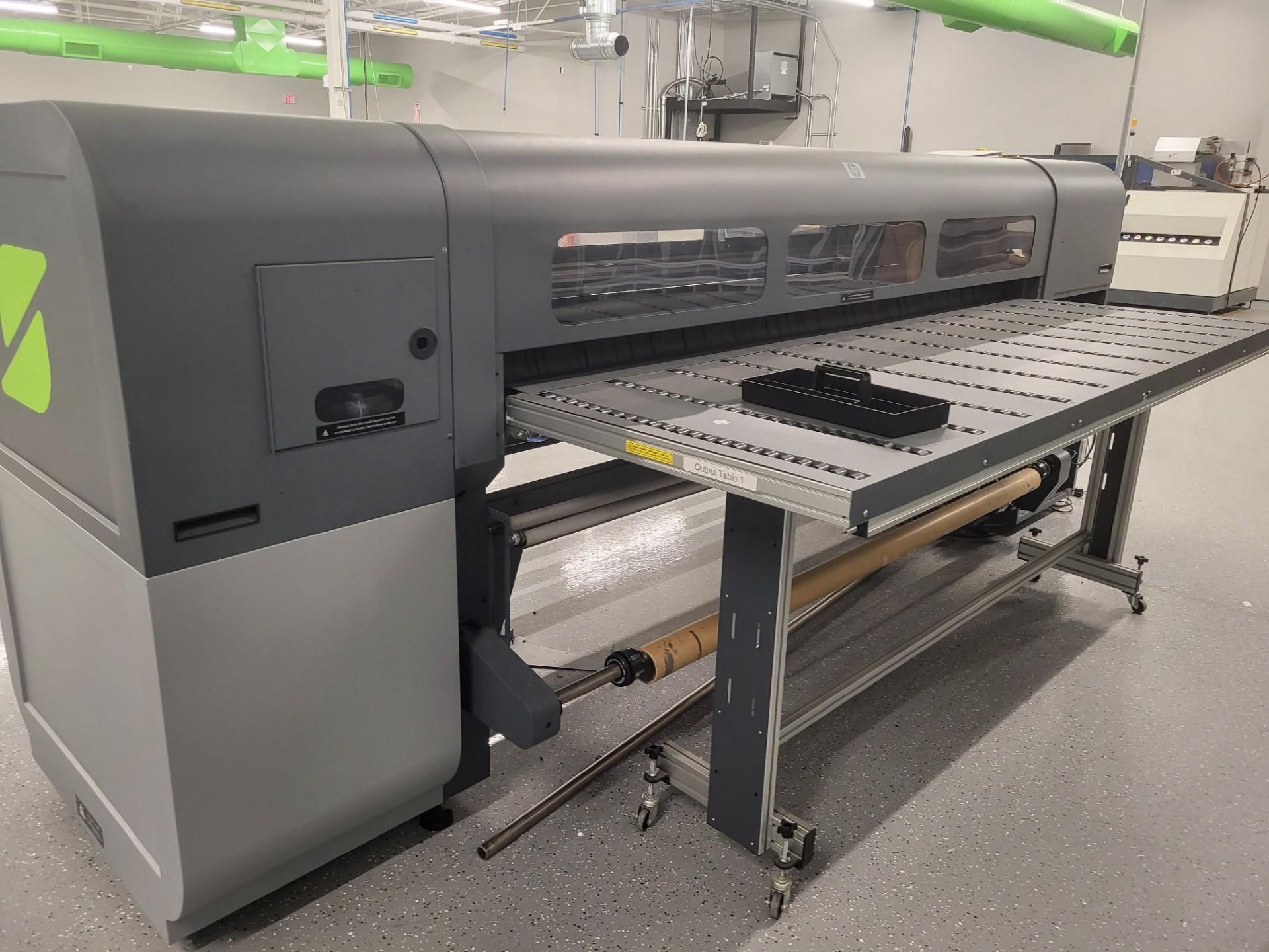 HP SCITEX FB700 WIDE FORMAT PRINTER 6 COLOR, ROLL TO ROLL PRINTING ...