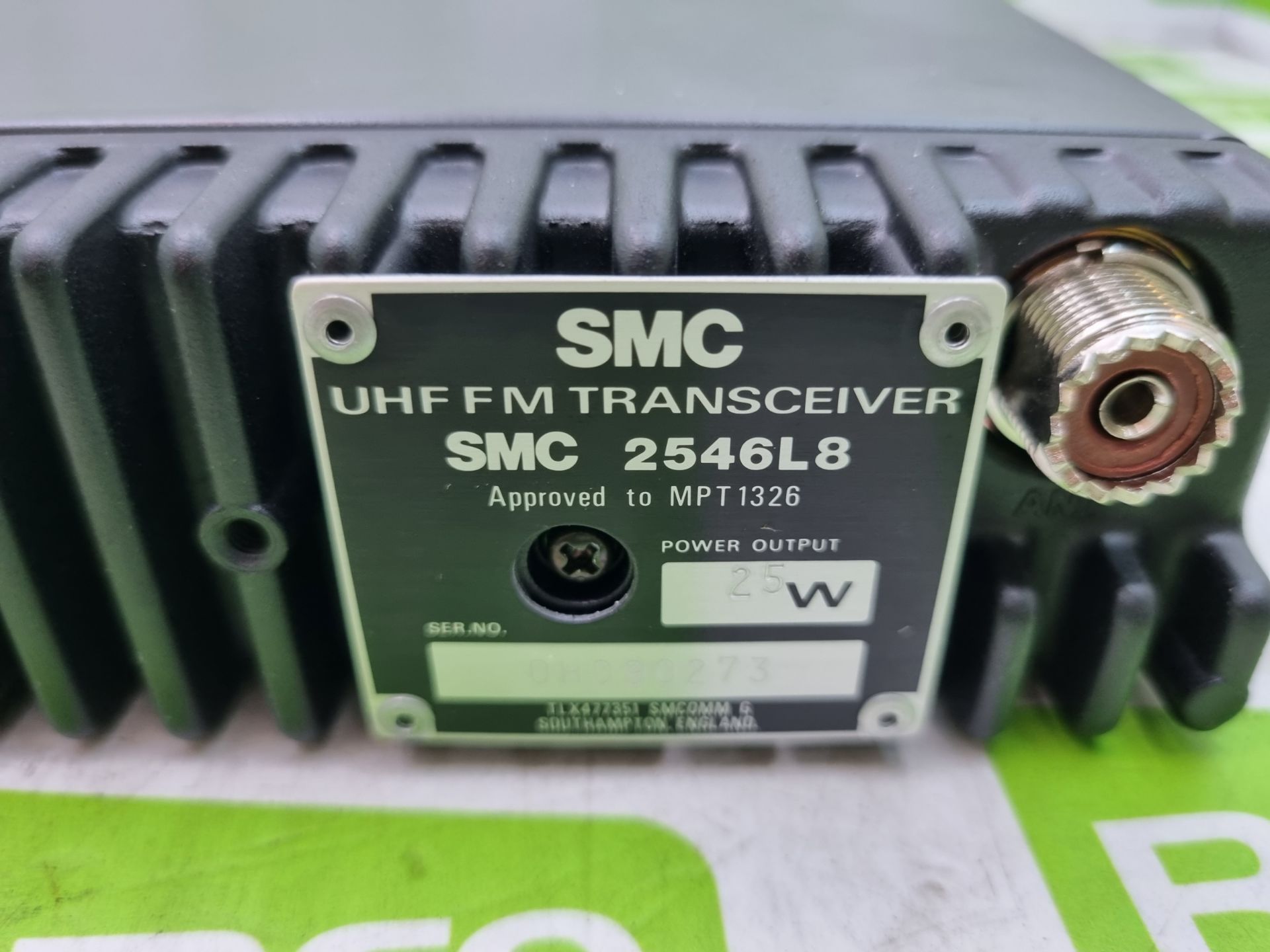 2x Yaesu SMC 2546L8 UHF Radios