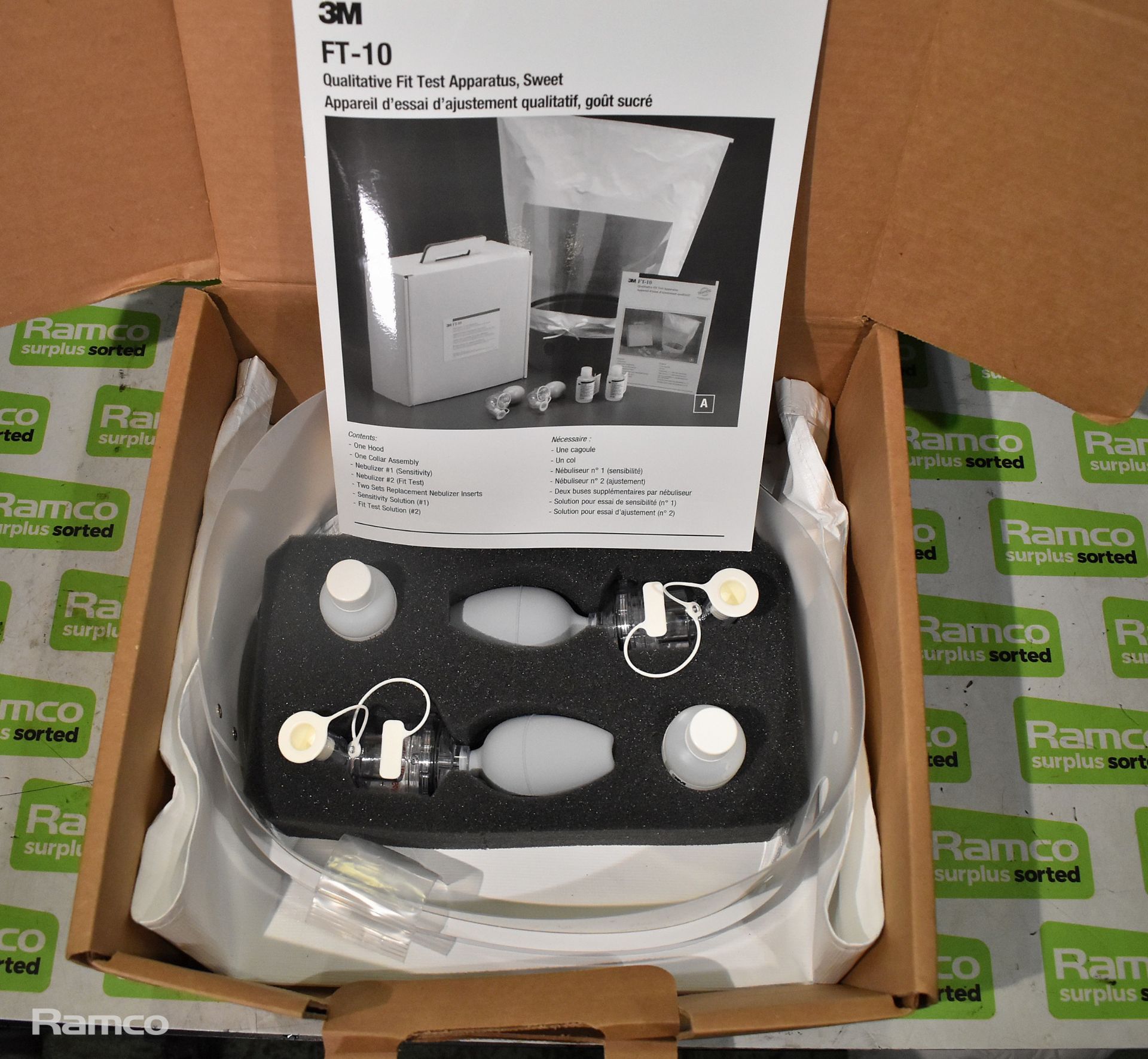 3M FT-10 qualitative fit test apparatus kit