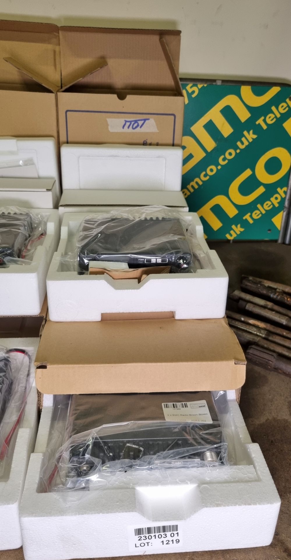2 x SMC 2546L8 Radio Brown Boxed
