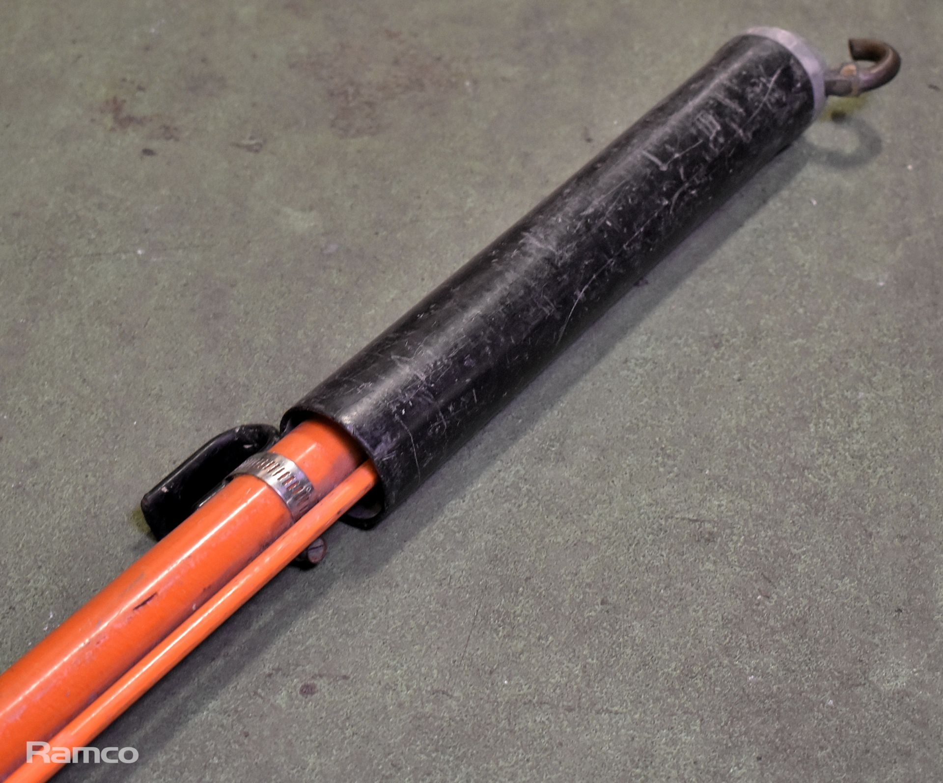 Orange shotgun clamp stick - 2m length