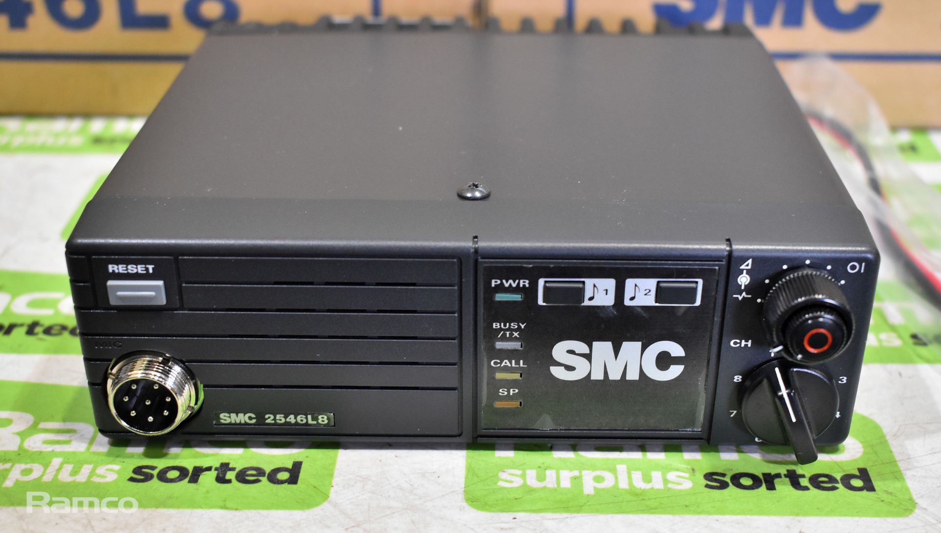 4x Yaesu SMC 2546L8 Radios