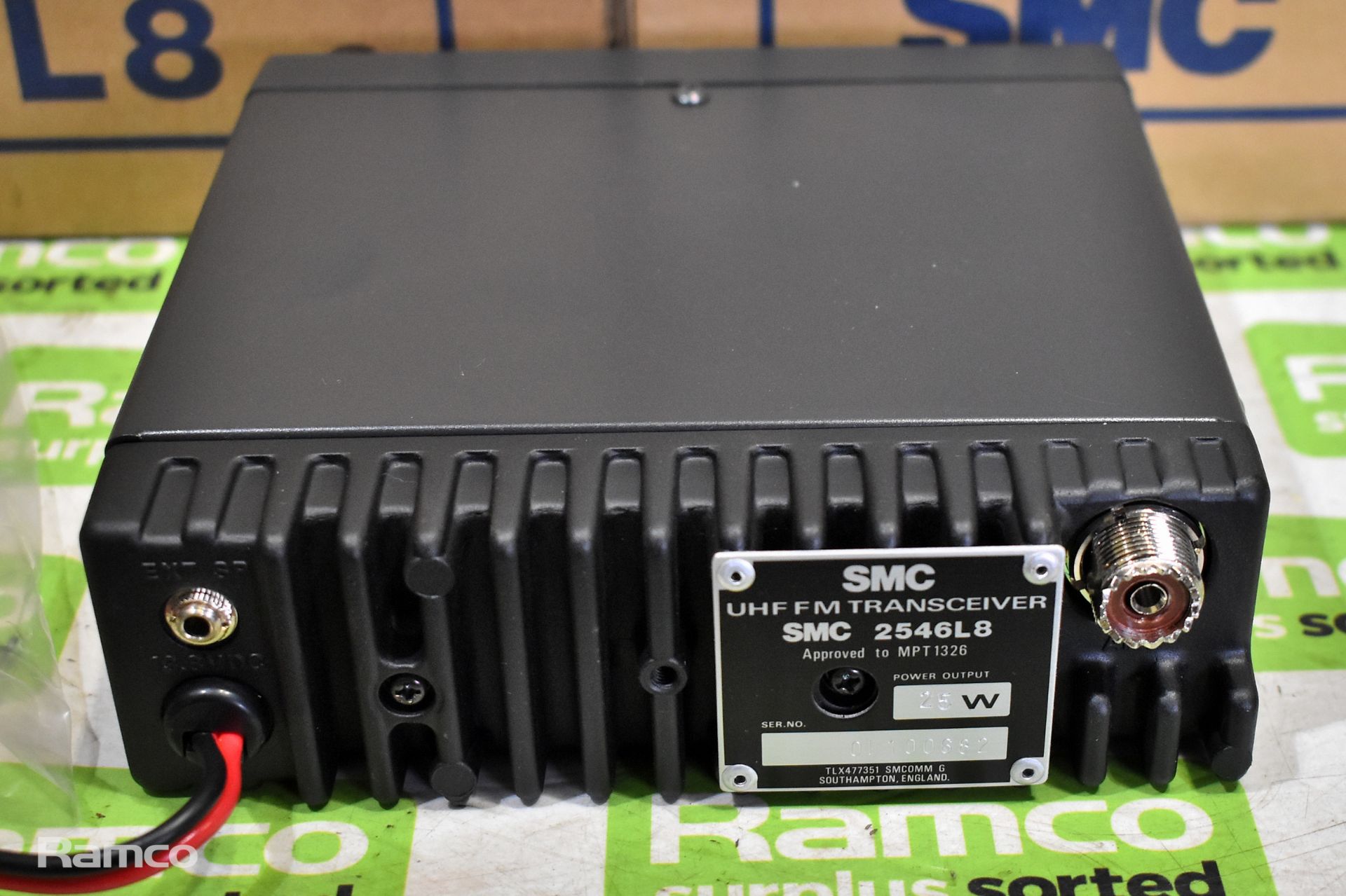 4x Yaesu SMC 2546L8 Radios
