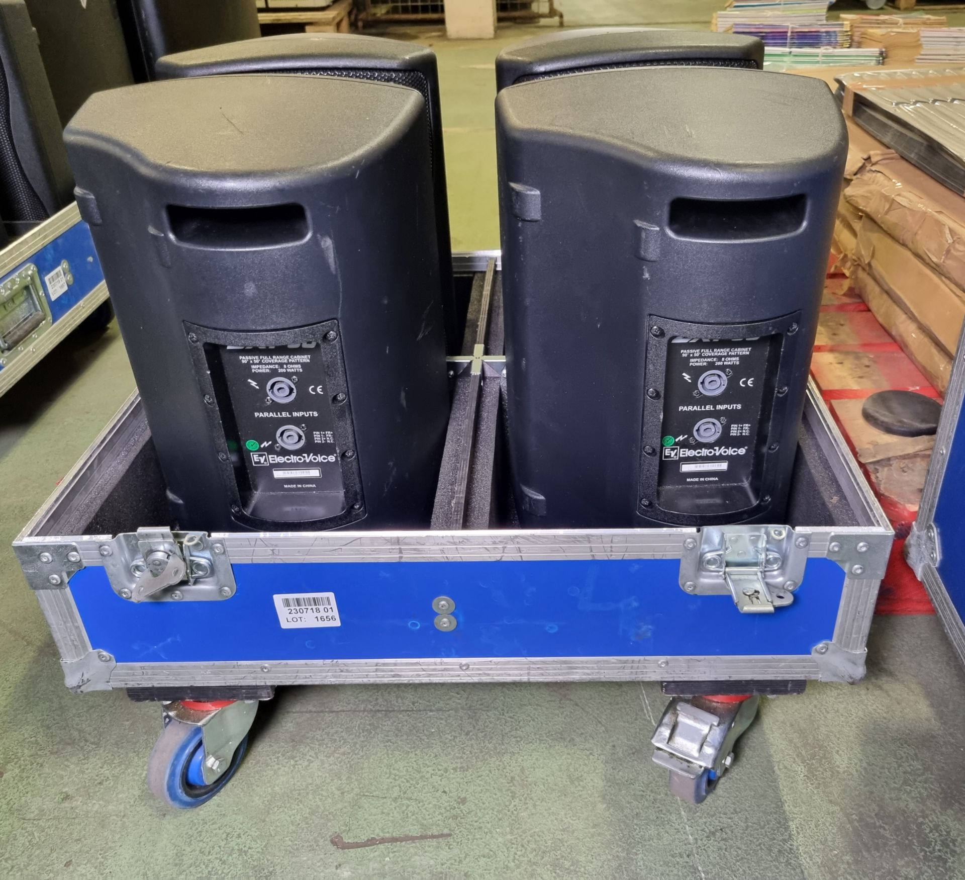 4x Electro-Voice ZX1-90 2 way passive full range composite loudspeakers ...