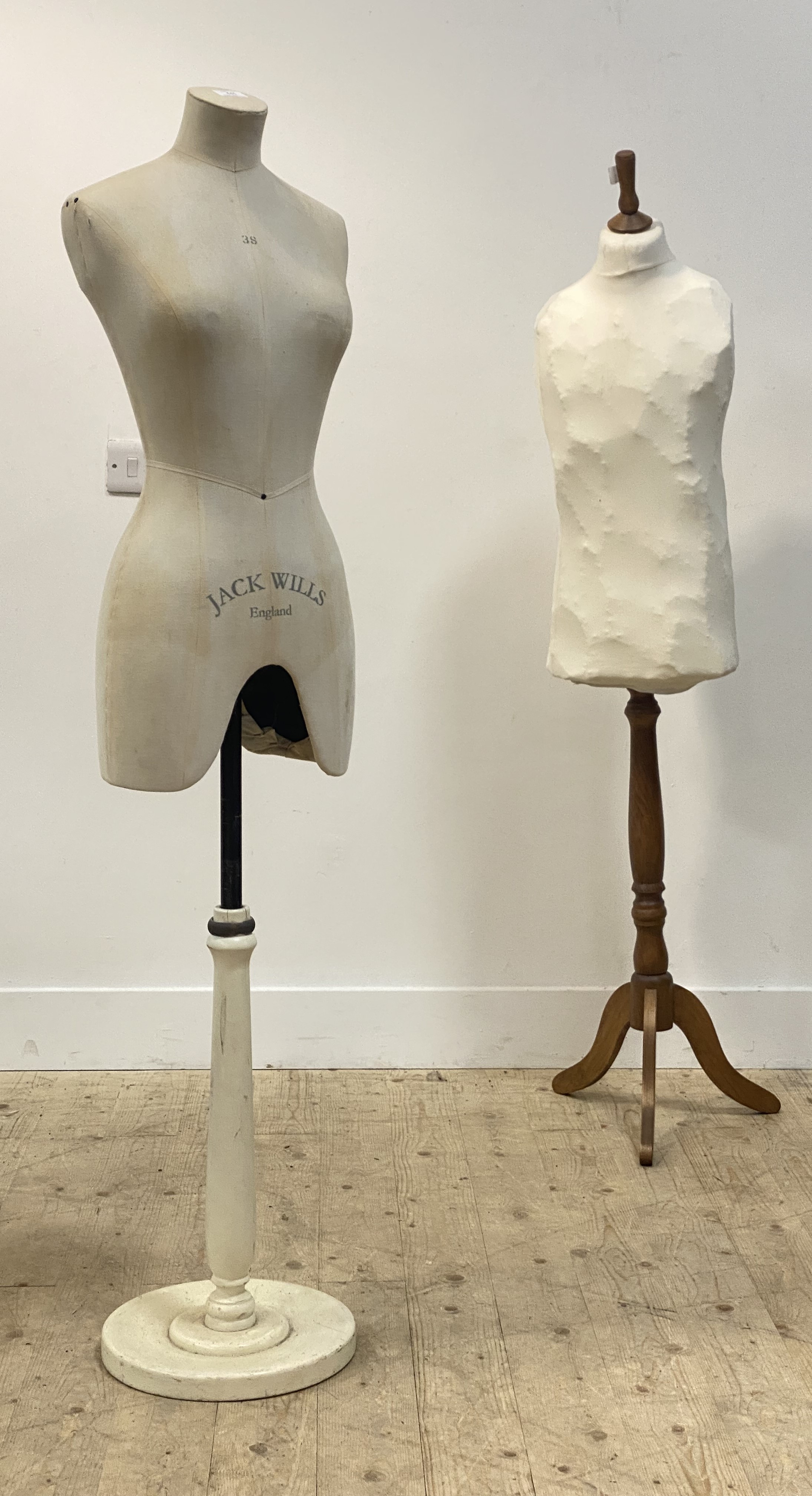 A reproduction rise and fall female torso dress makers dummy style ...