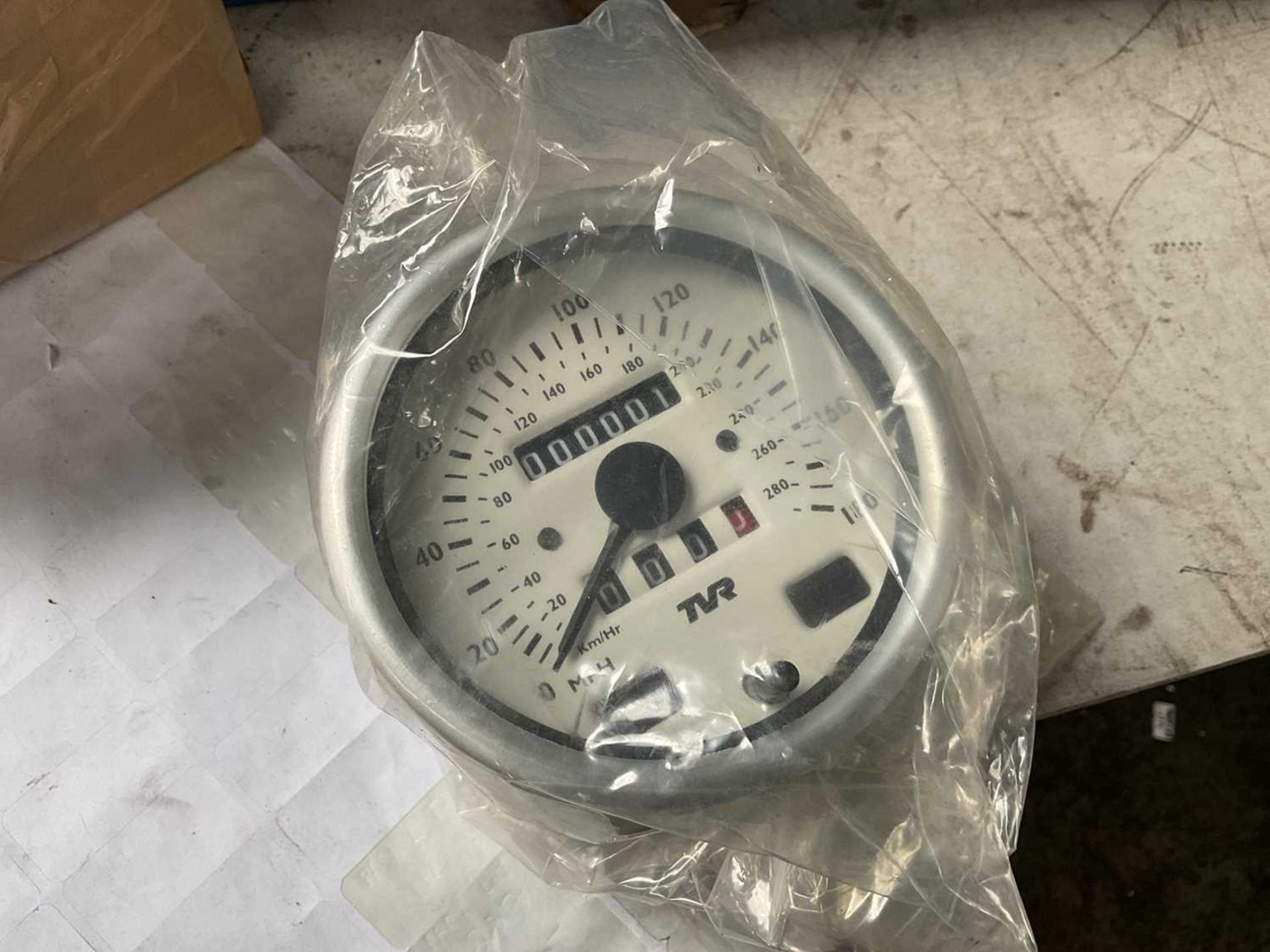 TVR speedometer, sealed in packaging, believed to be Griffith / Chimera ...