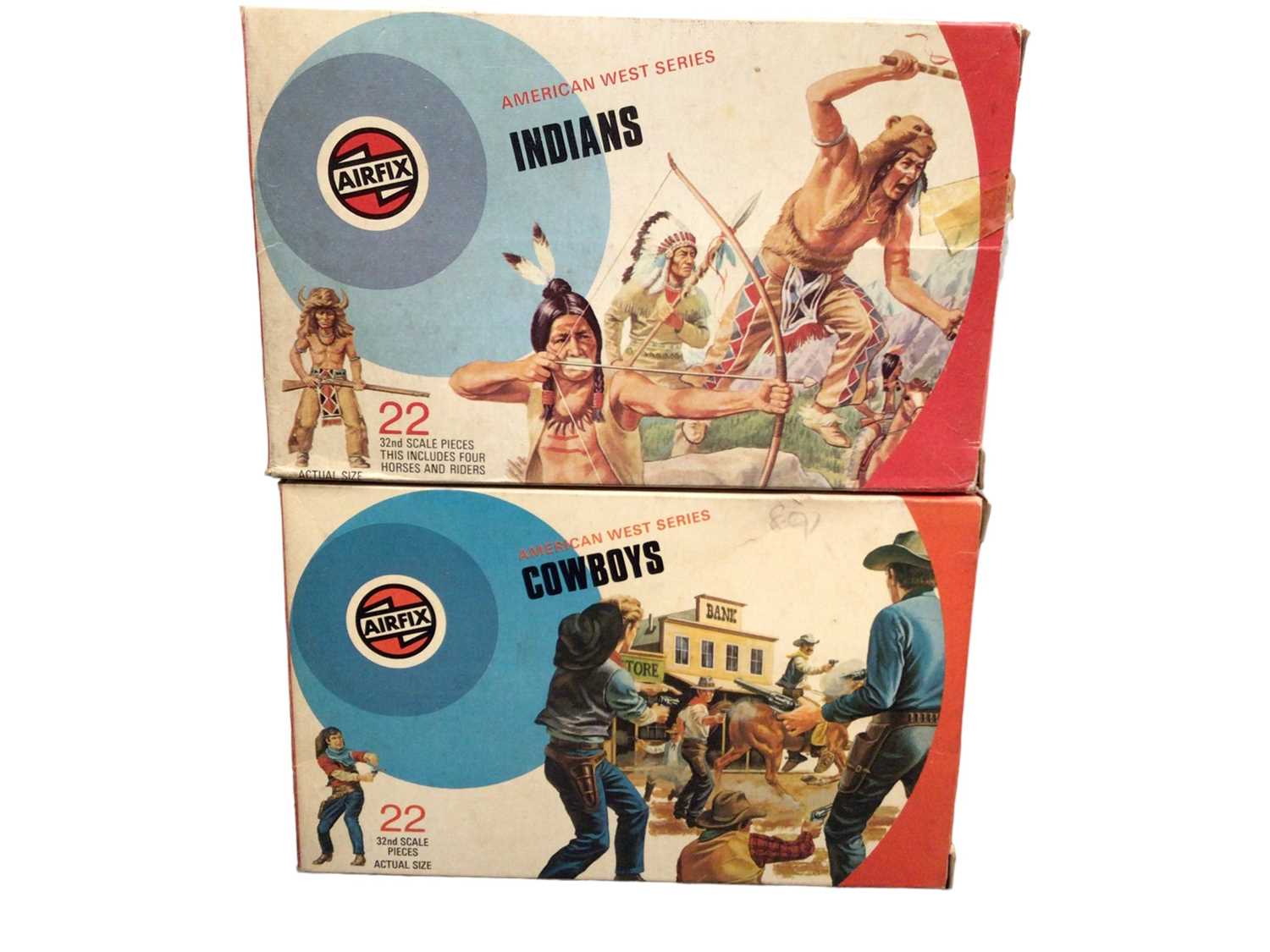 Airfix 1970's 1:32 scale American West Series soldiers including ...