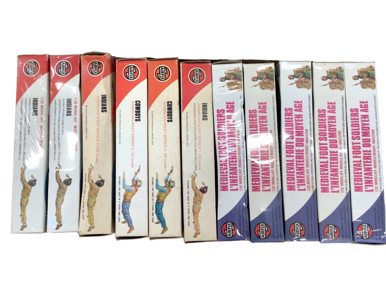 Airfix 1970's 1:32 scale American West Series soldiers including ...
