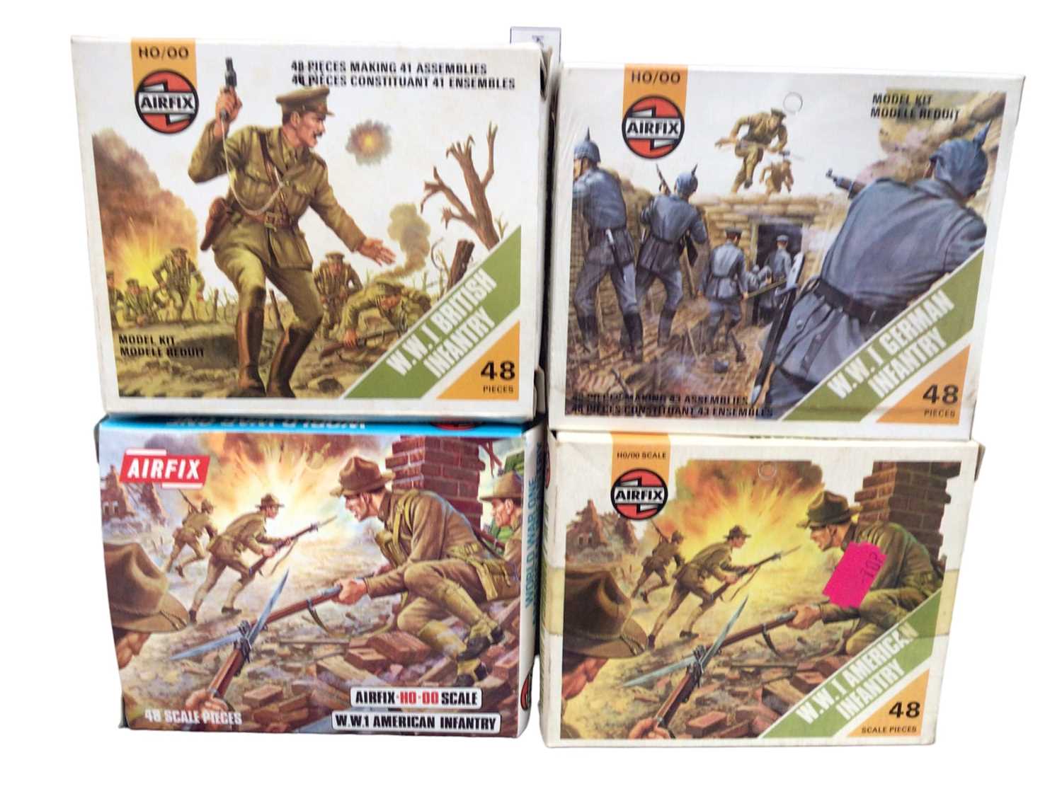 Airfix HO OO scale WW1 & WW11 Military Series including WW1 French (x2 ...