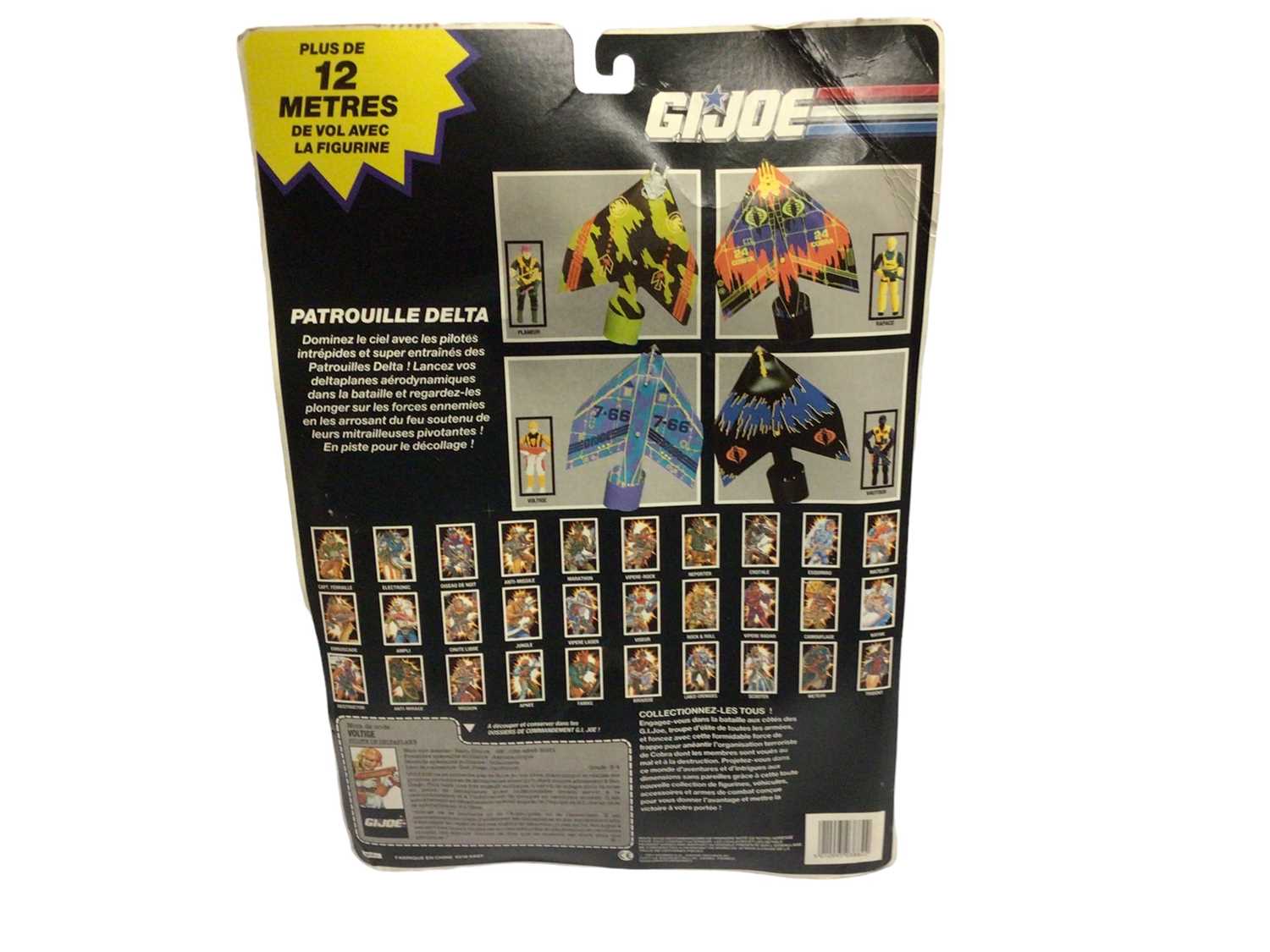 Hasbro GI Joe c1991 Delta Wing Fliers Air Commandos with Spirit aerial ...