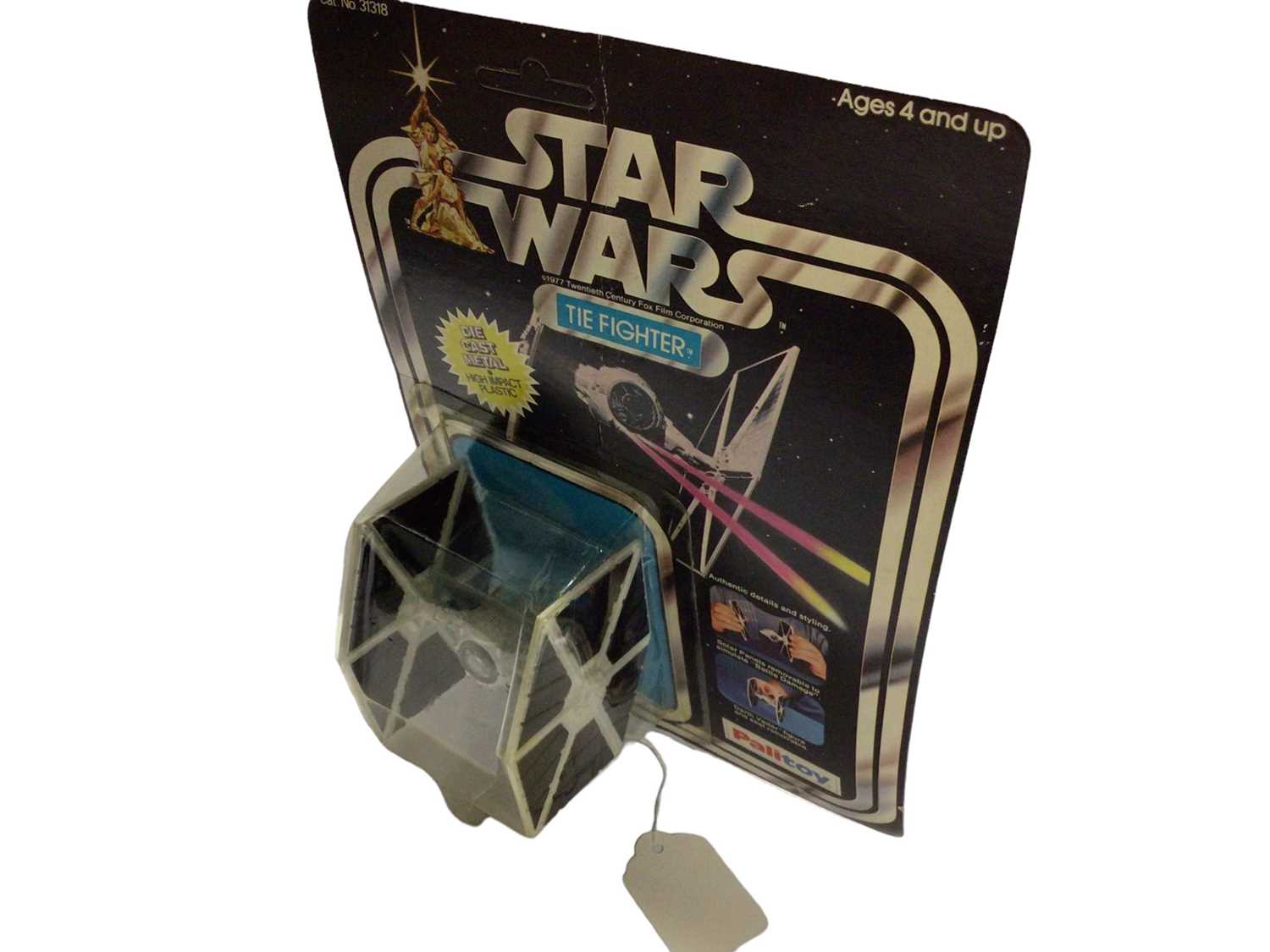 Palitoy Star Wars Tie Fighter with removable Solar Panels & Darth Vader ...