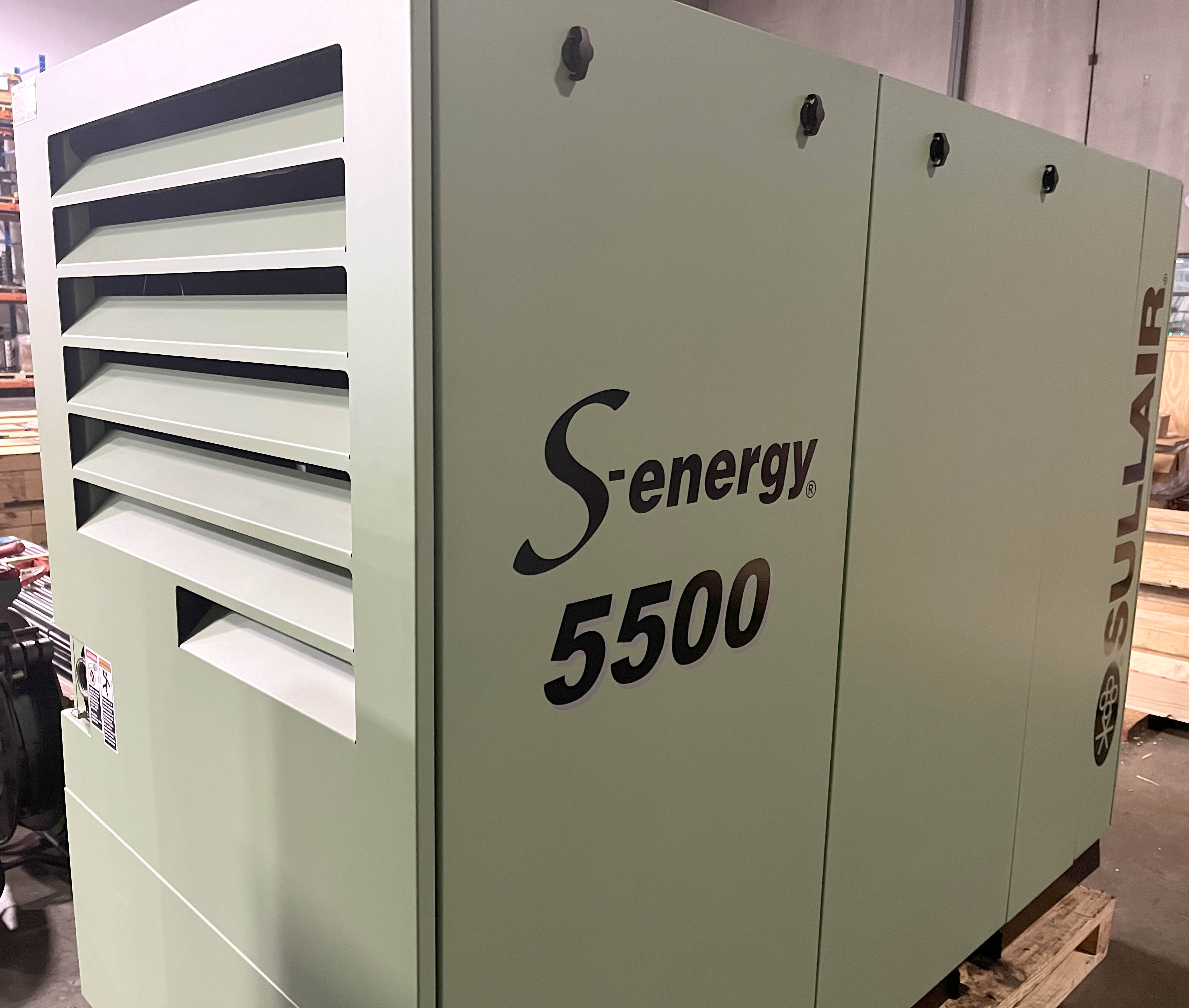 Sullair Model S-Energy 5500 Air Compressor;Equipped With:75 HP175 ...